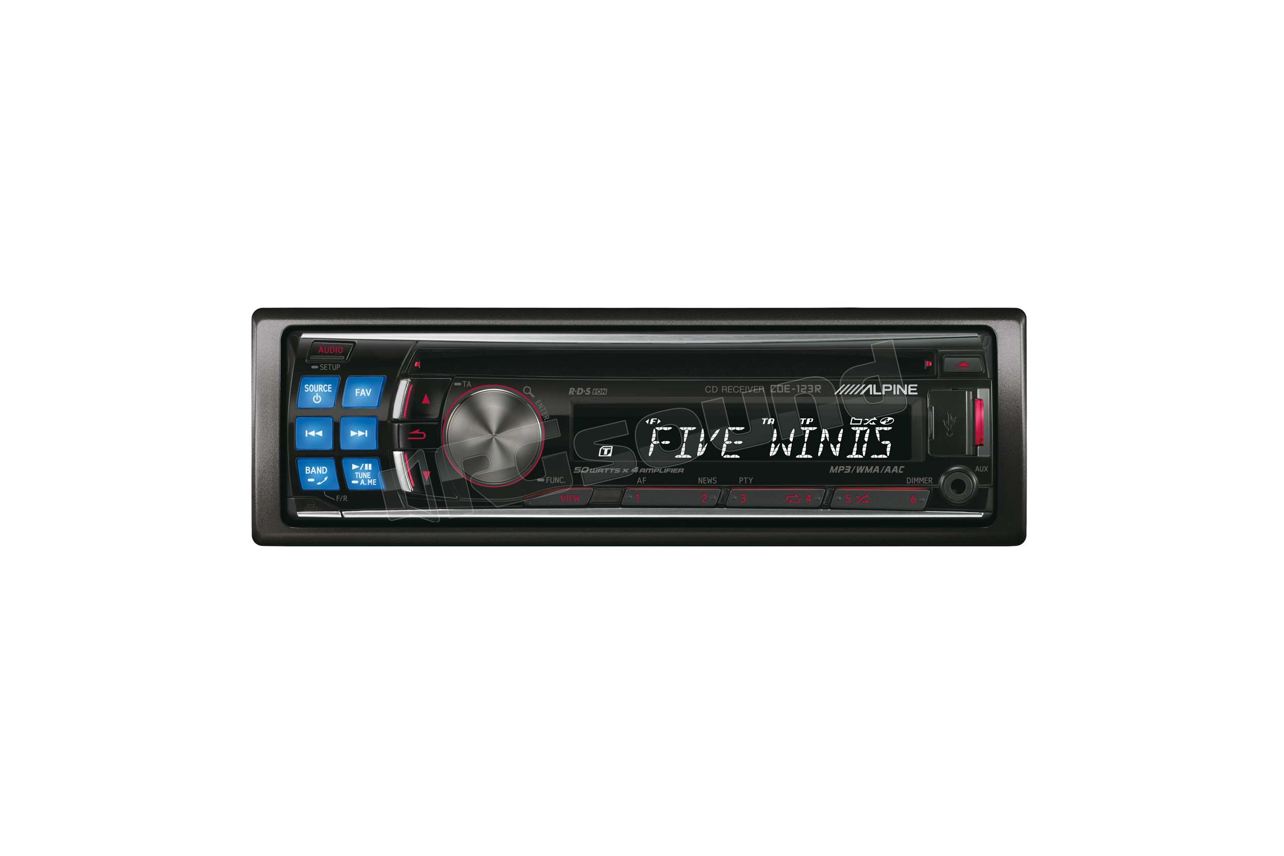 Alpine CDE-123R | Autoradio 1 din e 2 din Car stereo - Autoradio 1 e