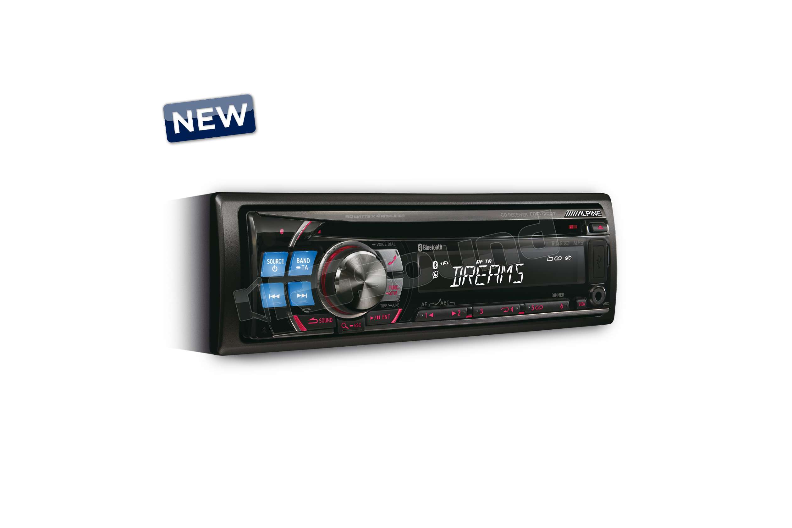 Alpine CDE-125BT | Autoradio 1 din e 2 din Car stereo - Autoradio 1 e
