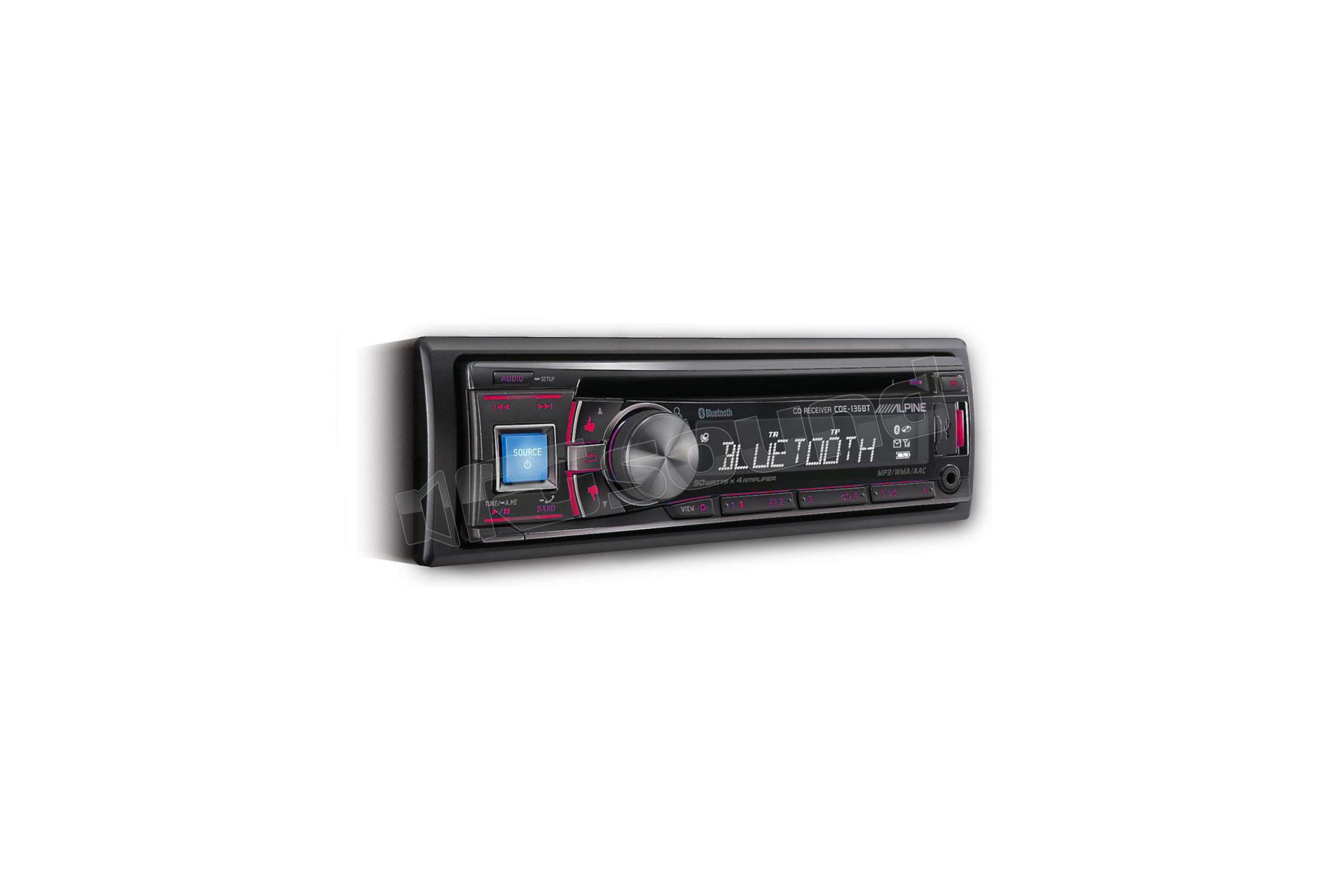 Alpine CDE-136BT sinto-cd DAB Bluetooth USB | Autoradio 1 din e 2 din