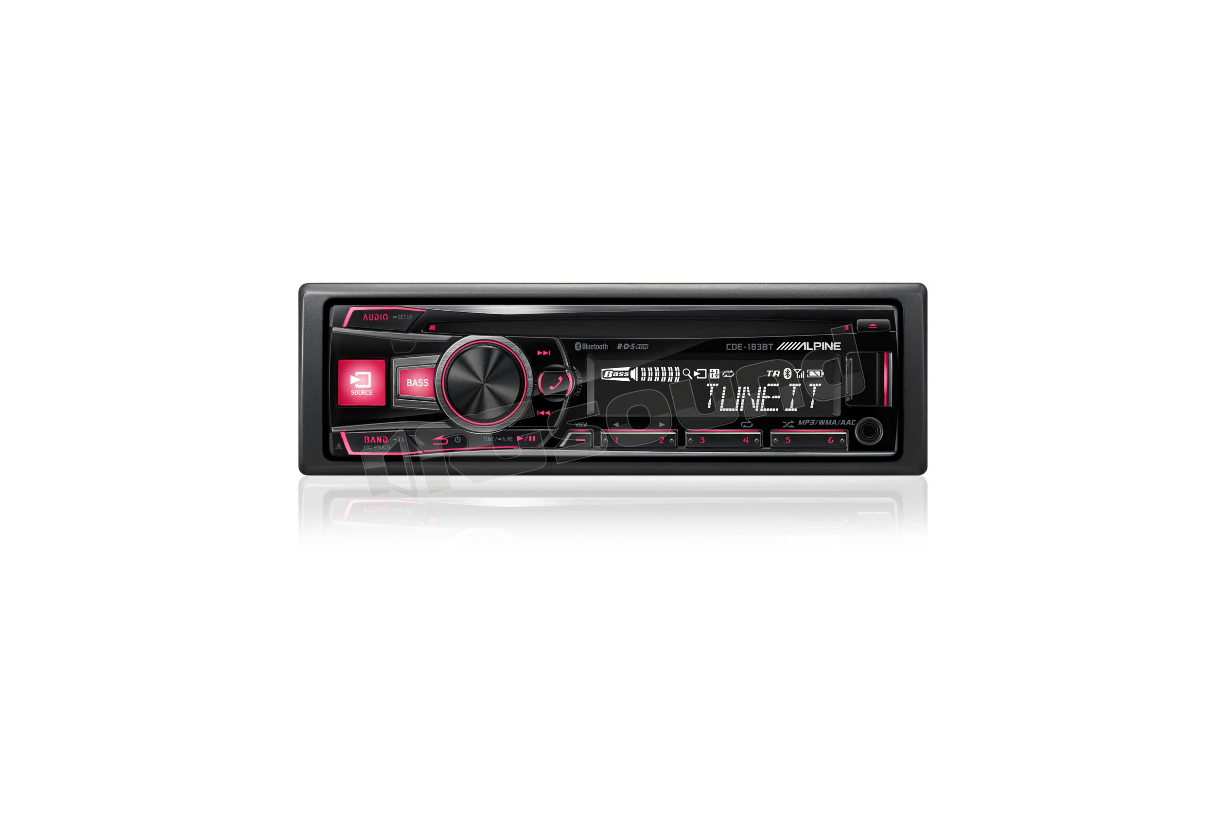 Alpine CDE-183BT CD - Bluetooth - iPod e iPhone | Autoradio 1 din e 2