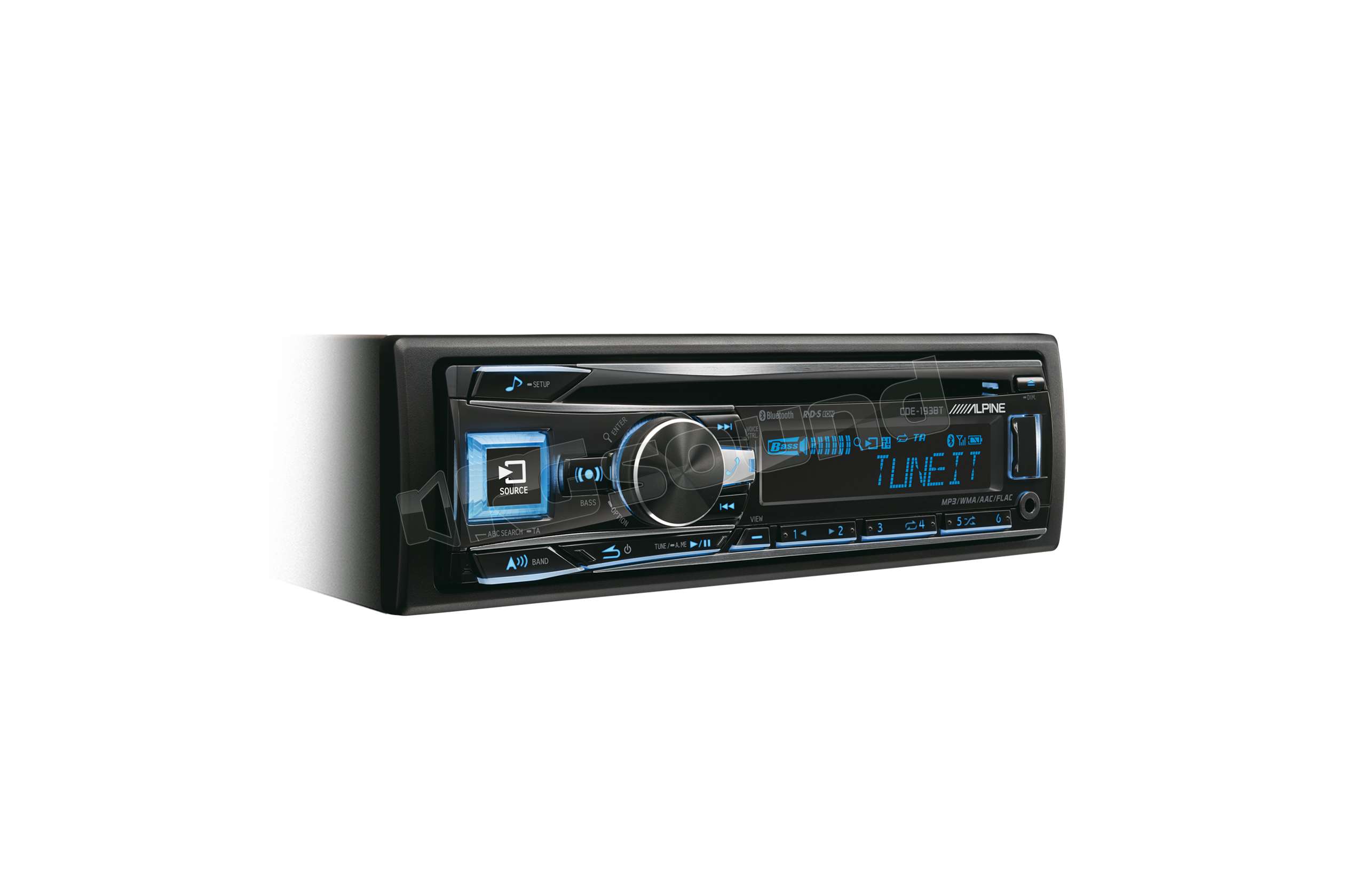 Alpine CDE-193BT sintolettore CD - Tuner - USB - Bluetooth | Autoradio