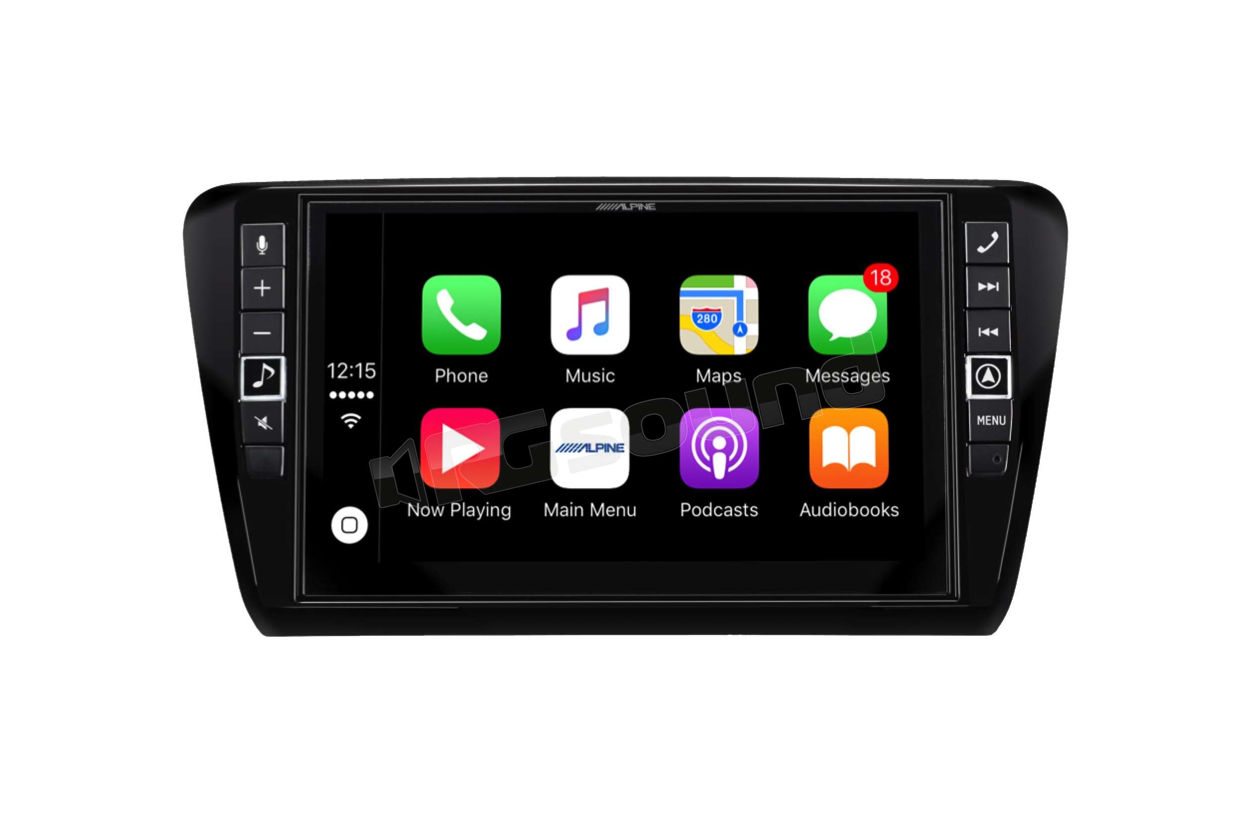 Alpine i902D-OC3 monitor Apple CarPlay e Android Auto con Bluetooth pe