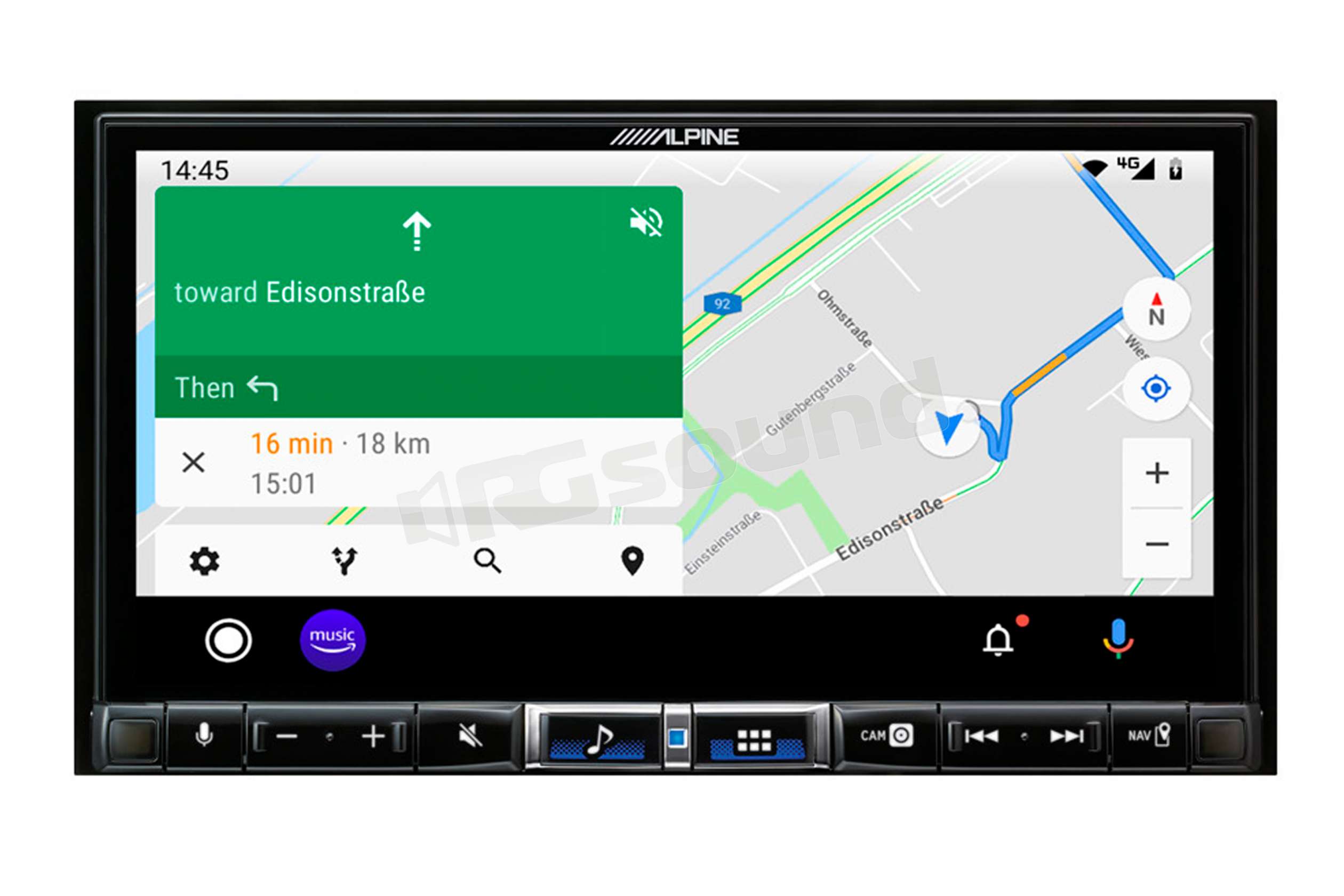 Alpine ILX-705D Monitor 7'' con Bluetooth, Apple CarPlay wireless, And