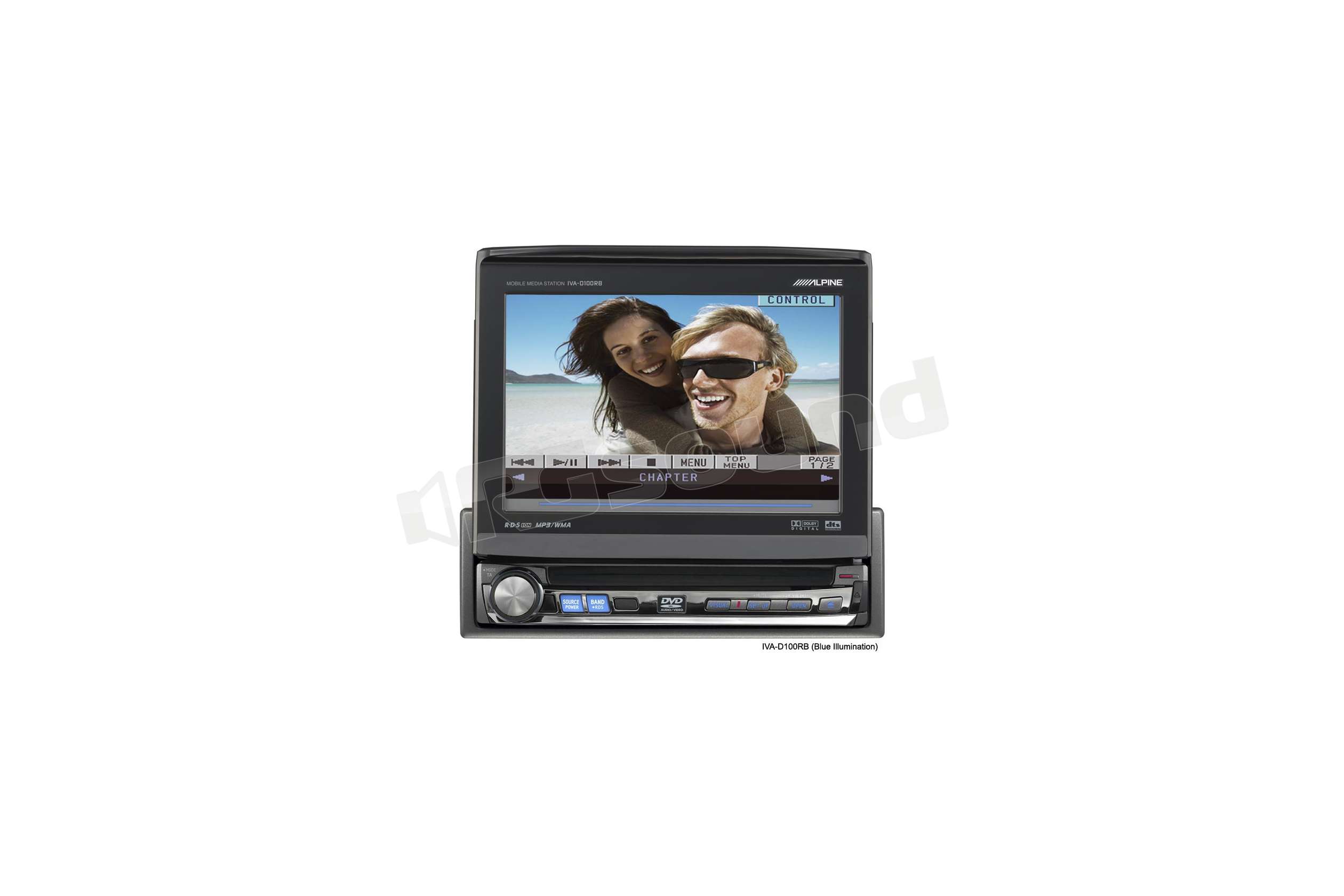 Alpine IVA-D100R/RB | Monitor auto 1 e 2 Din Car multimedia - Monitor
