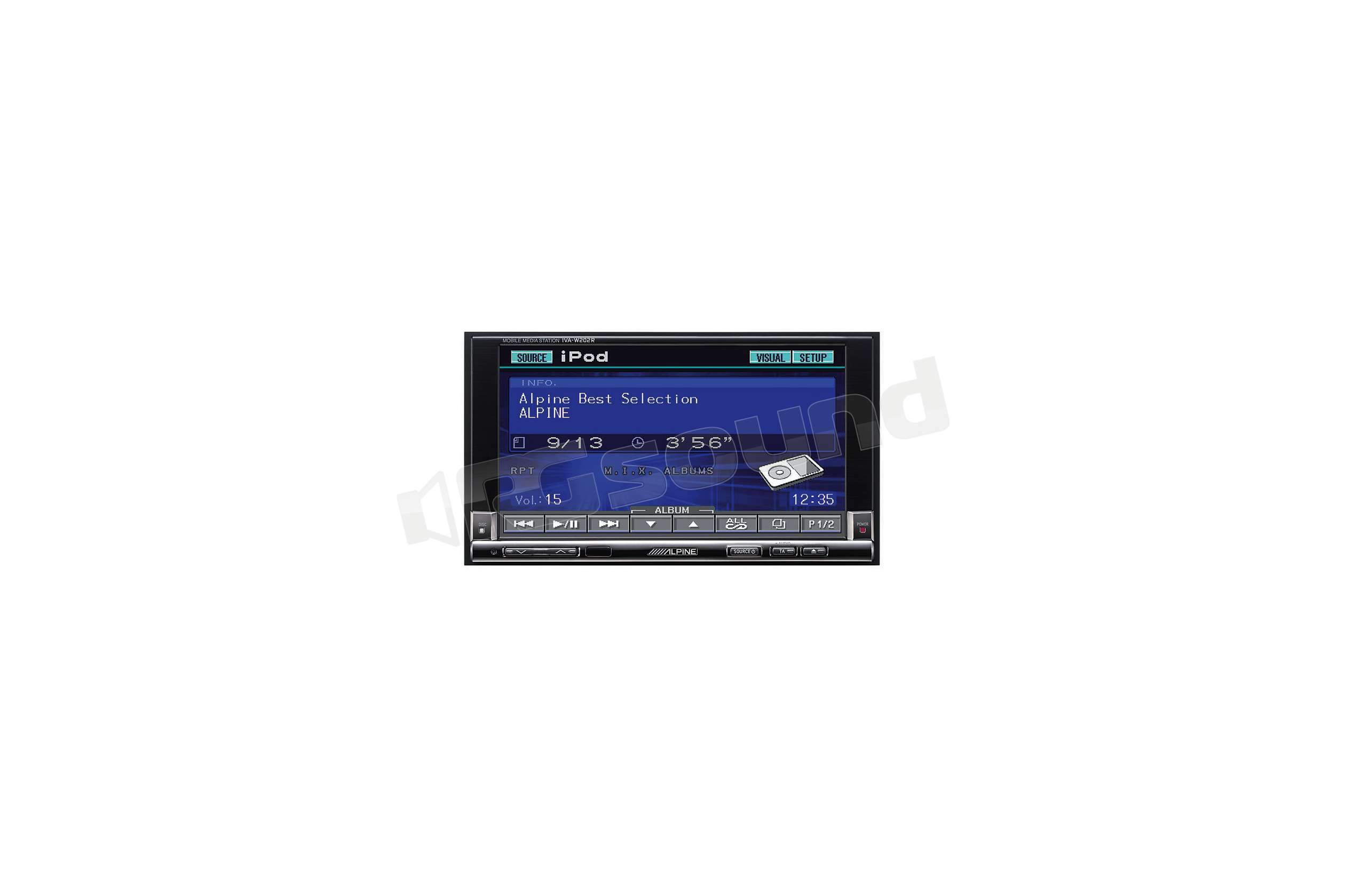 Alpine IVA-W202Ri | Monitor auto 1 e 2 Din Car multimedia - Monitor a