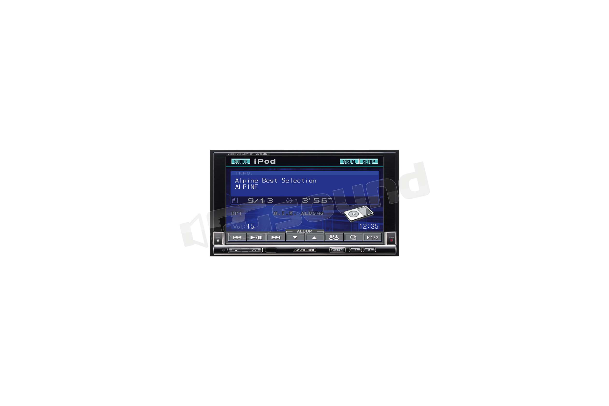 Alpine IVA-W205R | Monitor auto 1 e 2 Din Car multimedia - Monitor au
