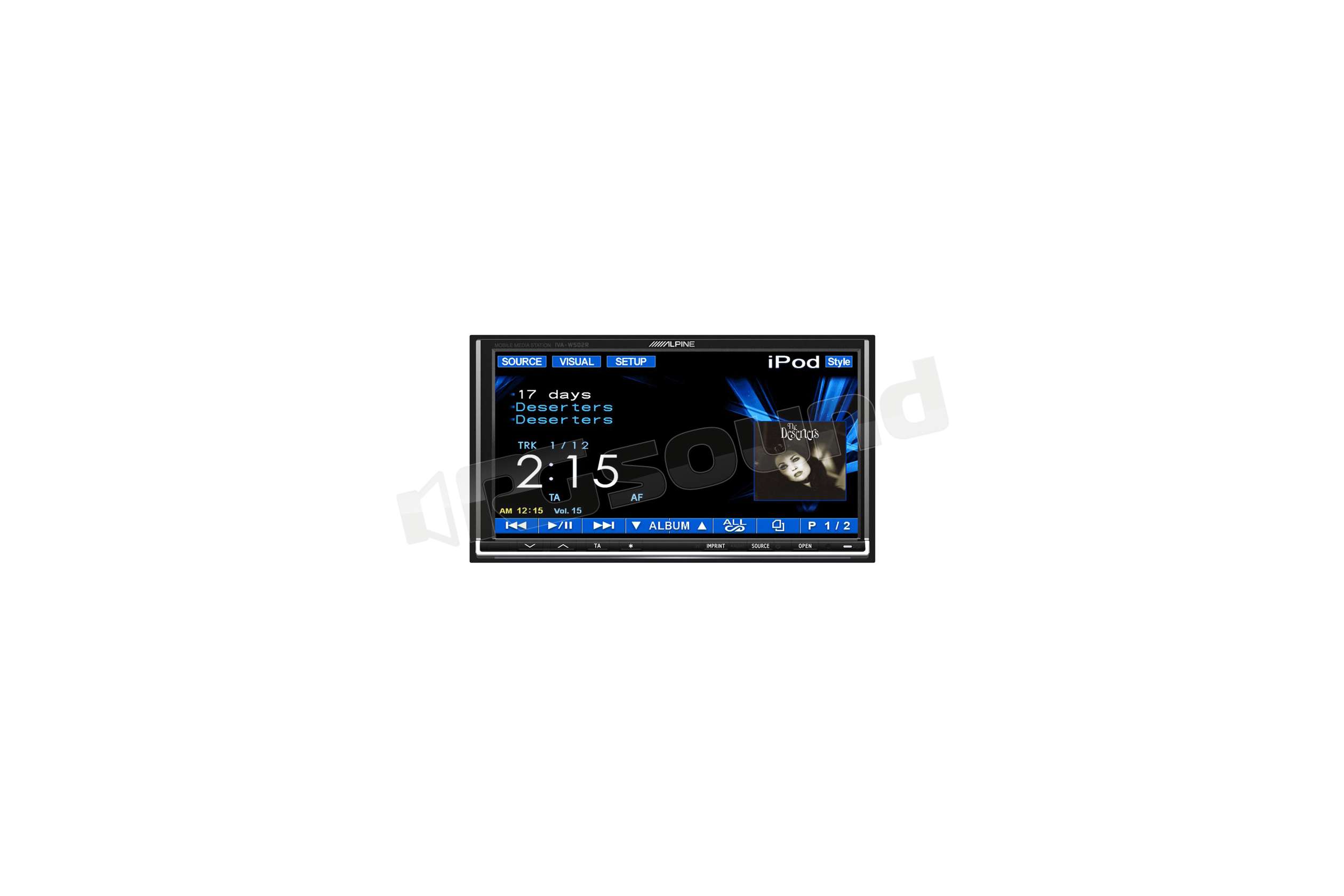 Alpine IVA-W502R | Monitor auto 1 e 2 Din Car multimedia - Monitor au