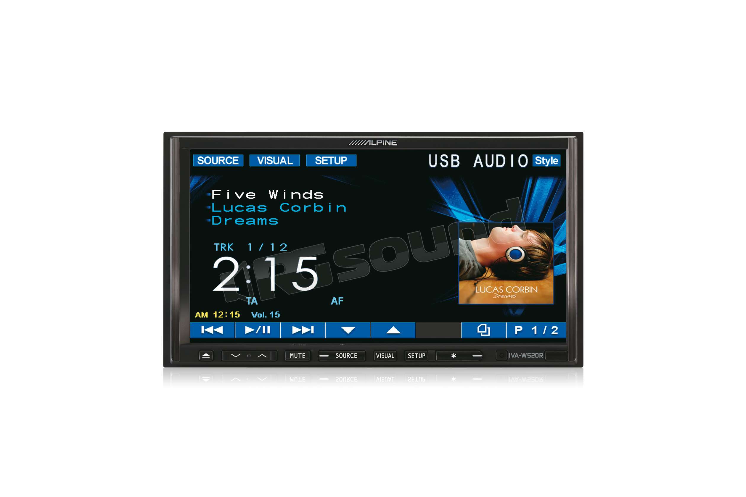 Alpine IVA-W520R | Monitor auto 1 e 2 Din Car multimedia - Monitor au