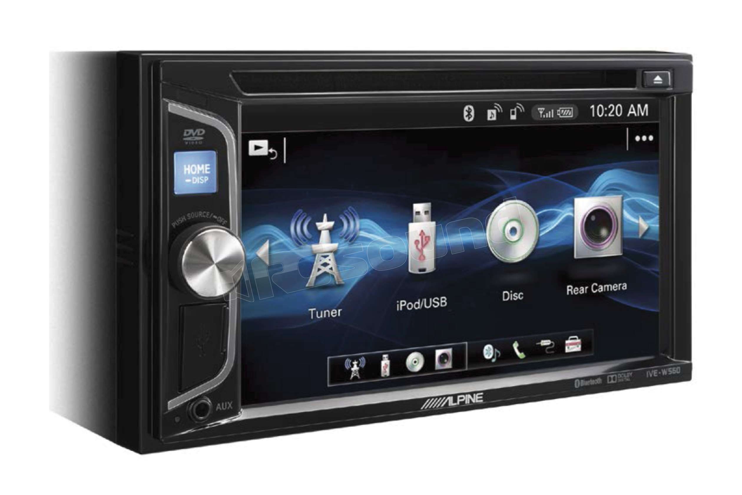 Alpine IVE-W560BT-R monitor 6.2'' con CD / DVD, USB, Bluetooth, Made f
