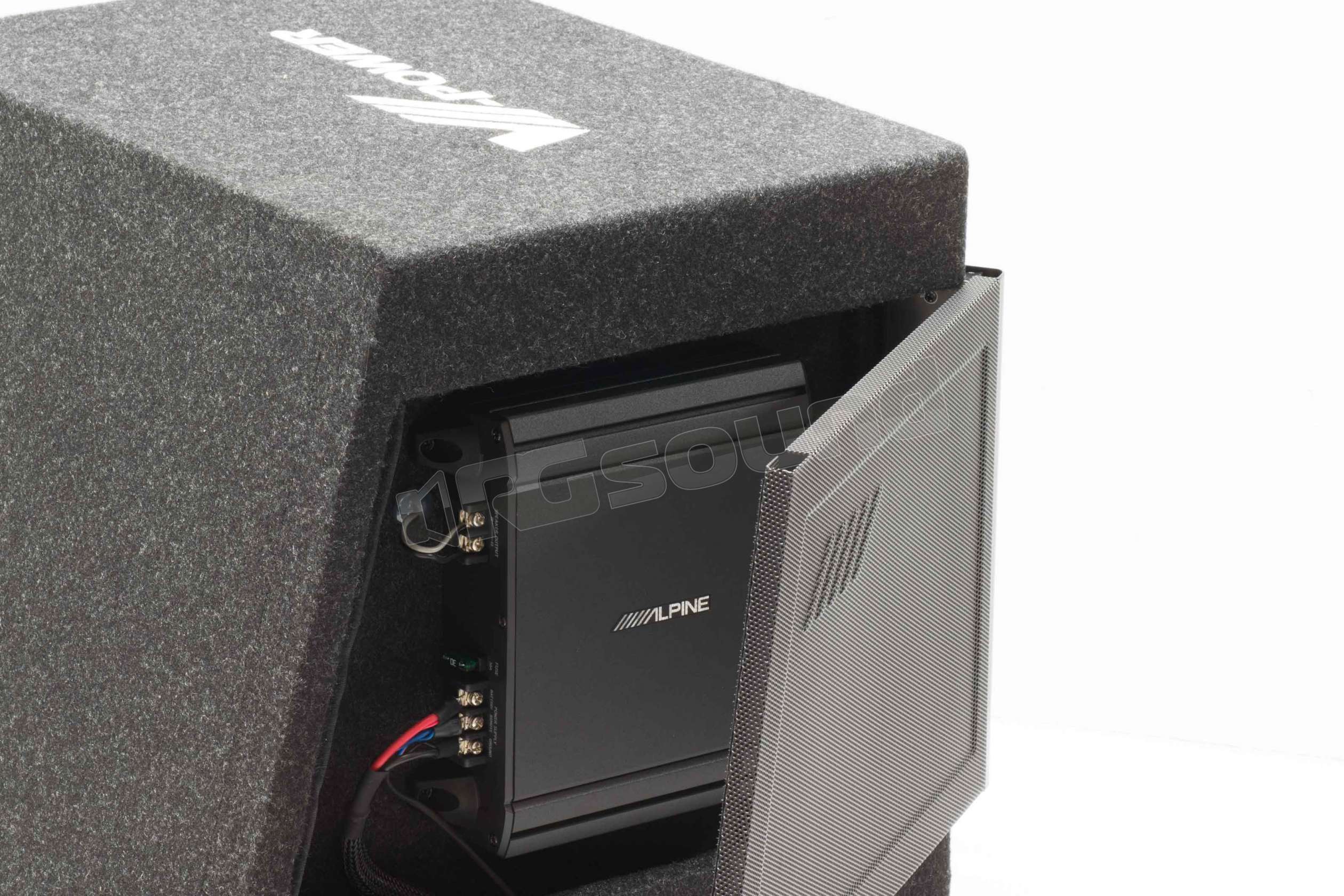 Alpine SWD-355 sub amplificato in cassa reflex | Subwoofer - Subwoofer