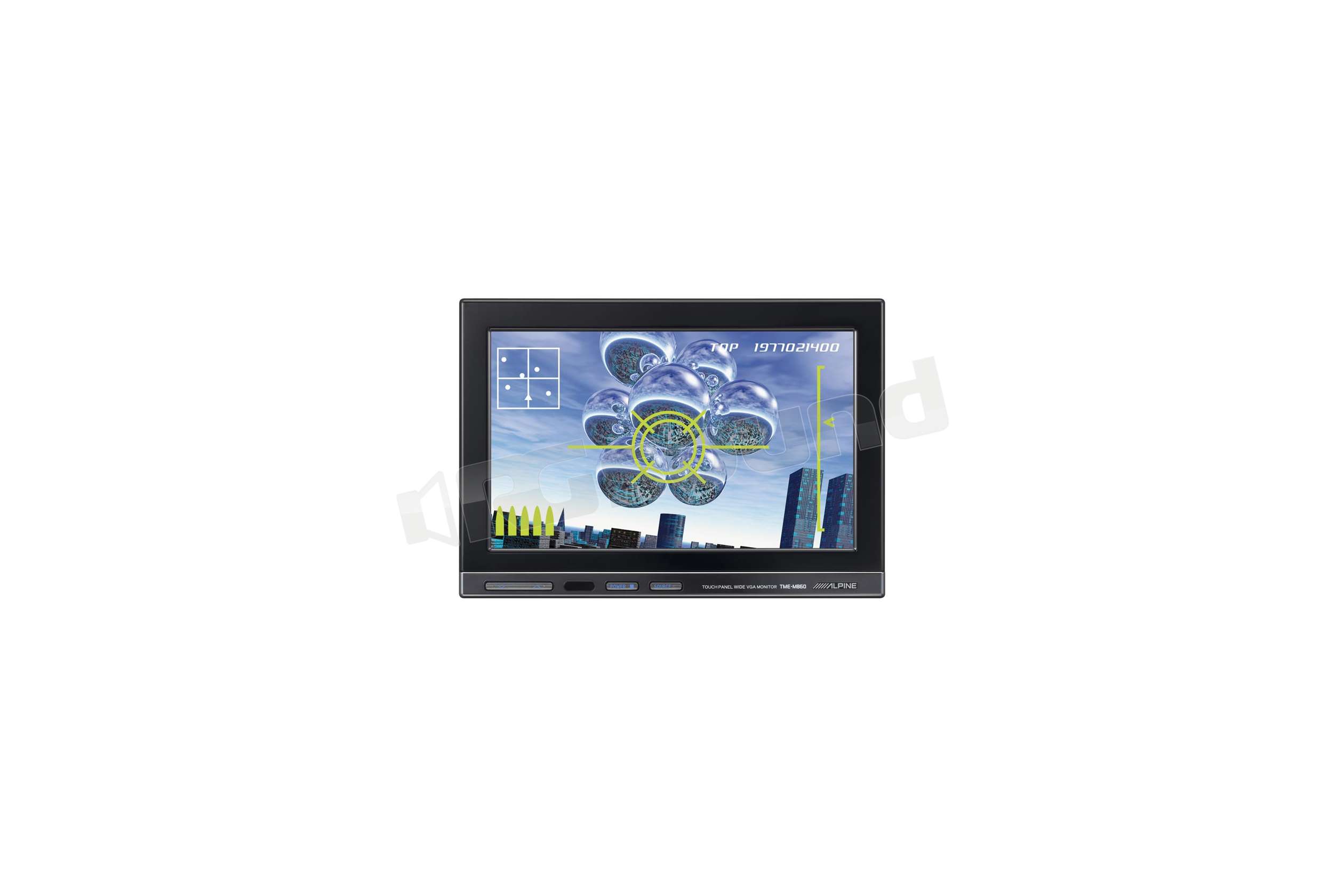 Alpine TME-M860 | Monitor LCD - tetto - poggiatesta - Monitor LCD