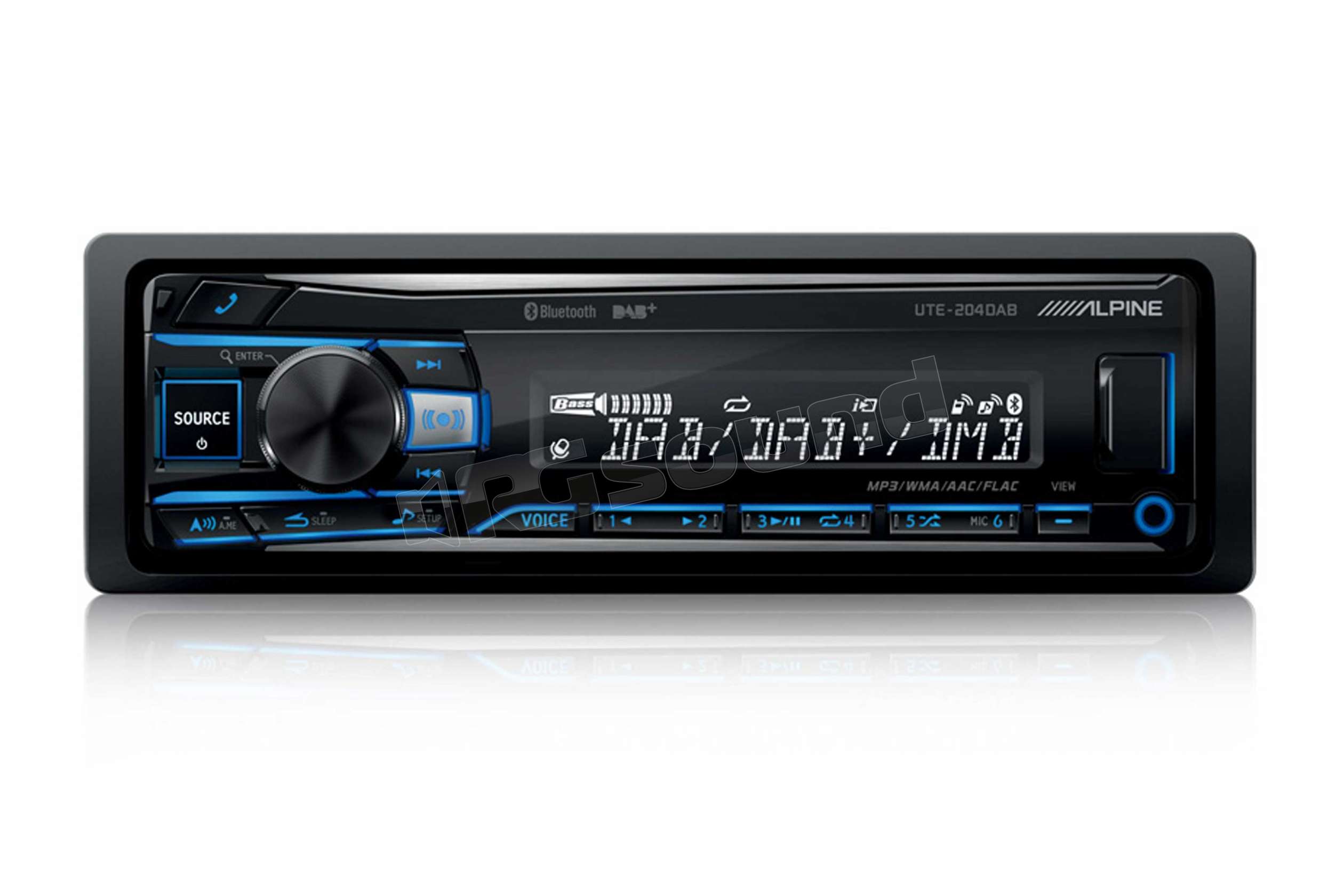 Alpine UTE-204DAB | Autoradio 1 din e 2 din Car stereo - Autoradio 1