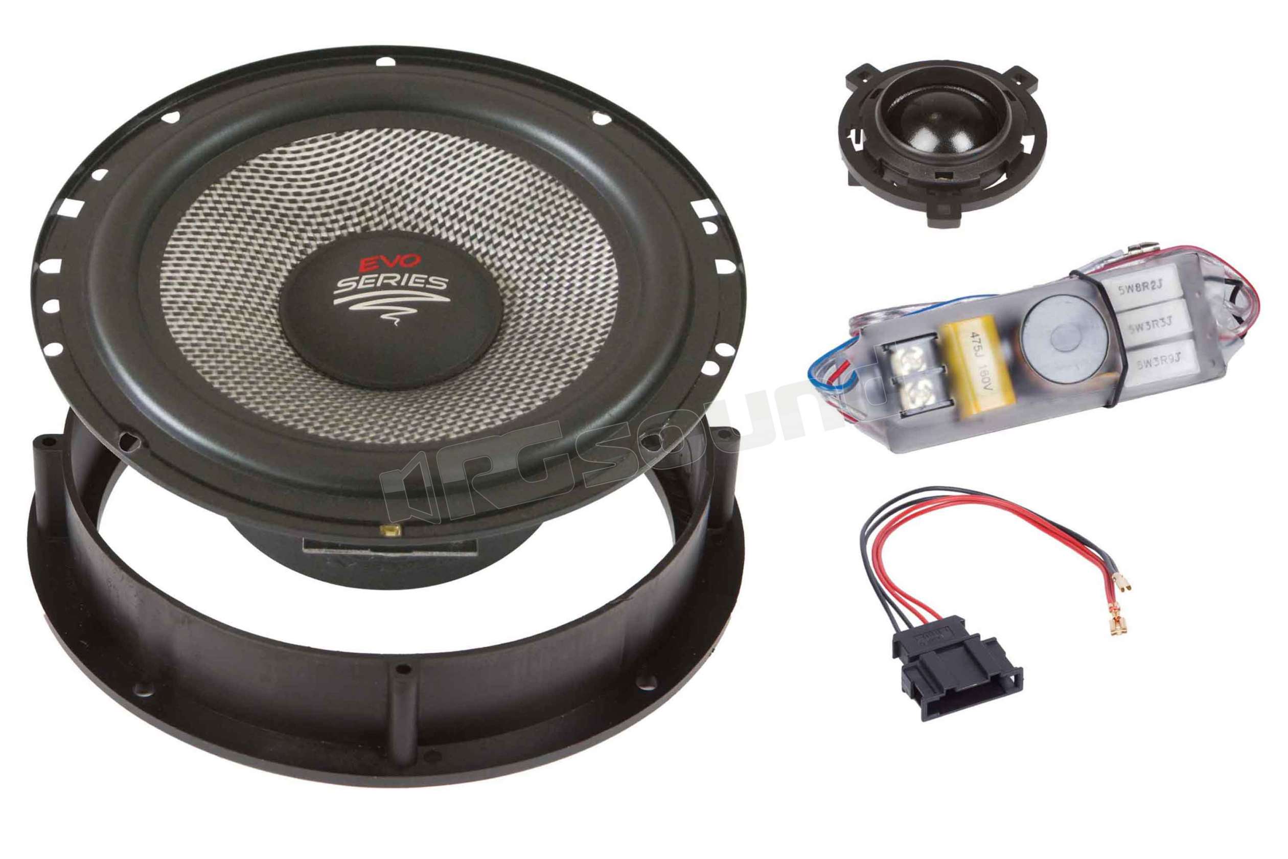 Audio System X 165 GOLF 6+7 EVO kit a due vie 165mm per VW Golf VI e V