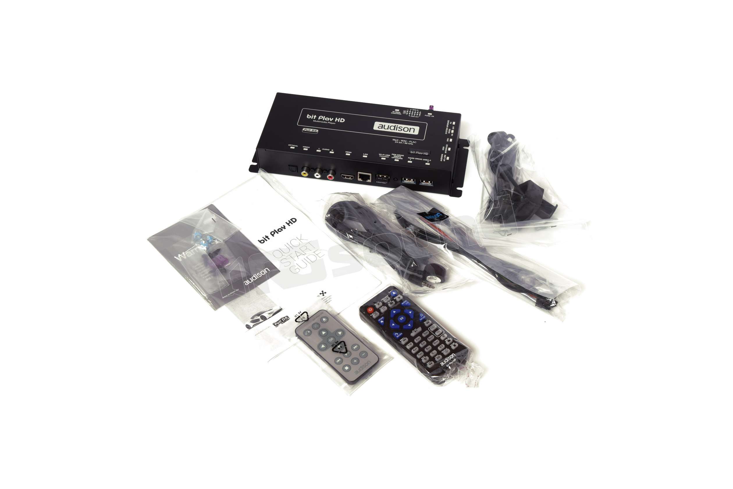 Audison bit Play HD Lettore Flac e video HD - controllo DLNA | Player