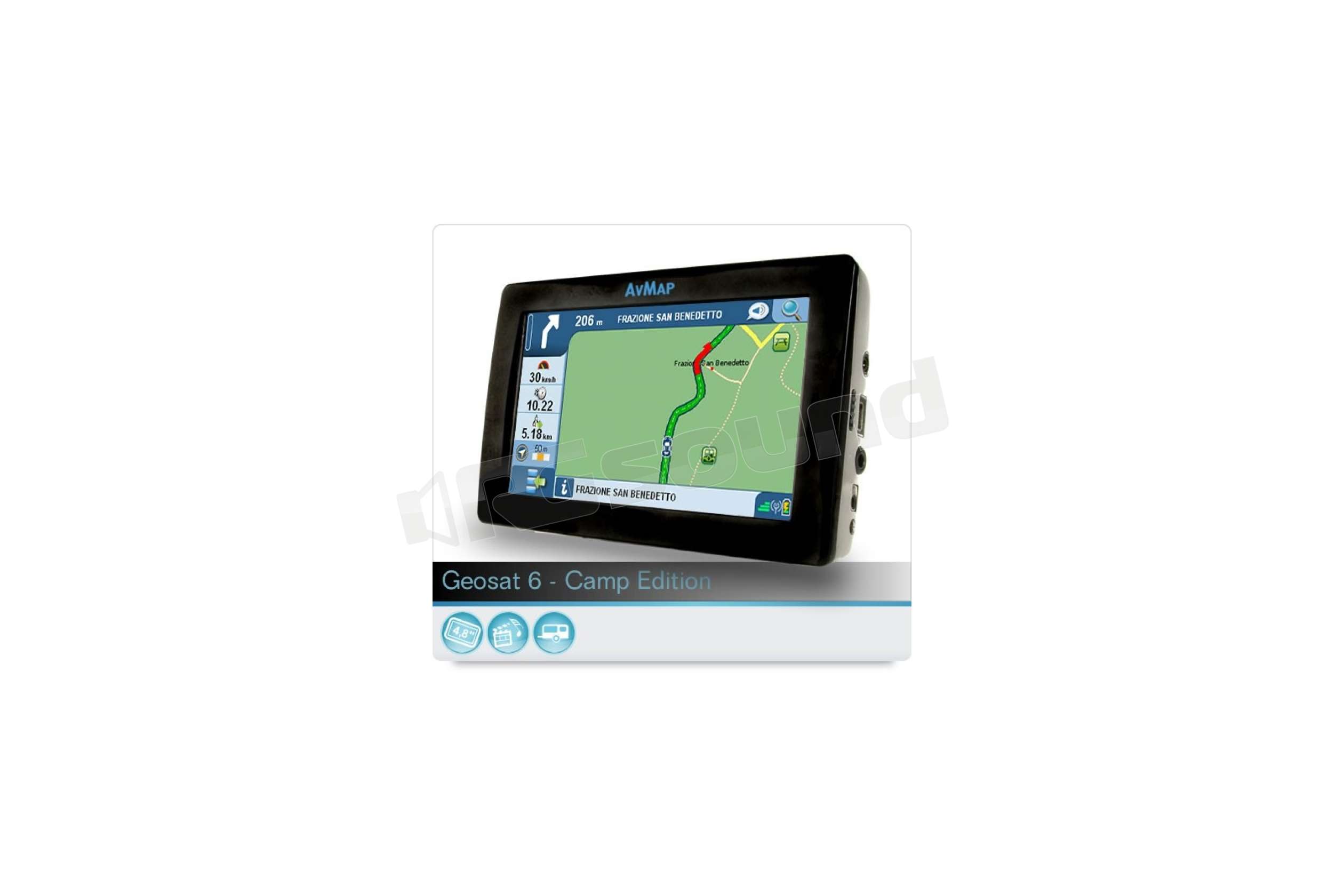 AV Map Geosat 6 Camp | Navigatori GPS - Portatili