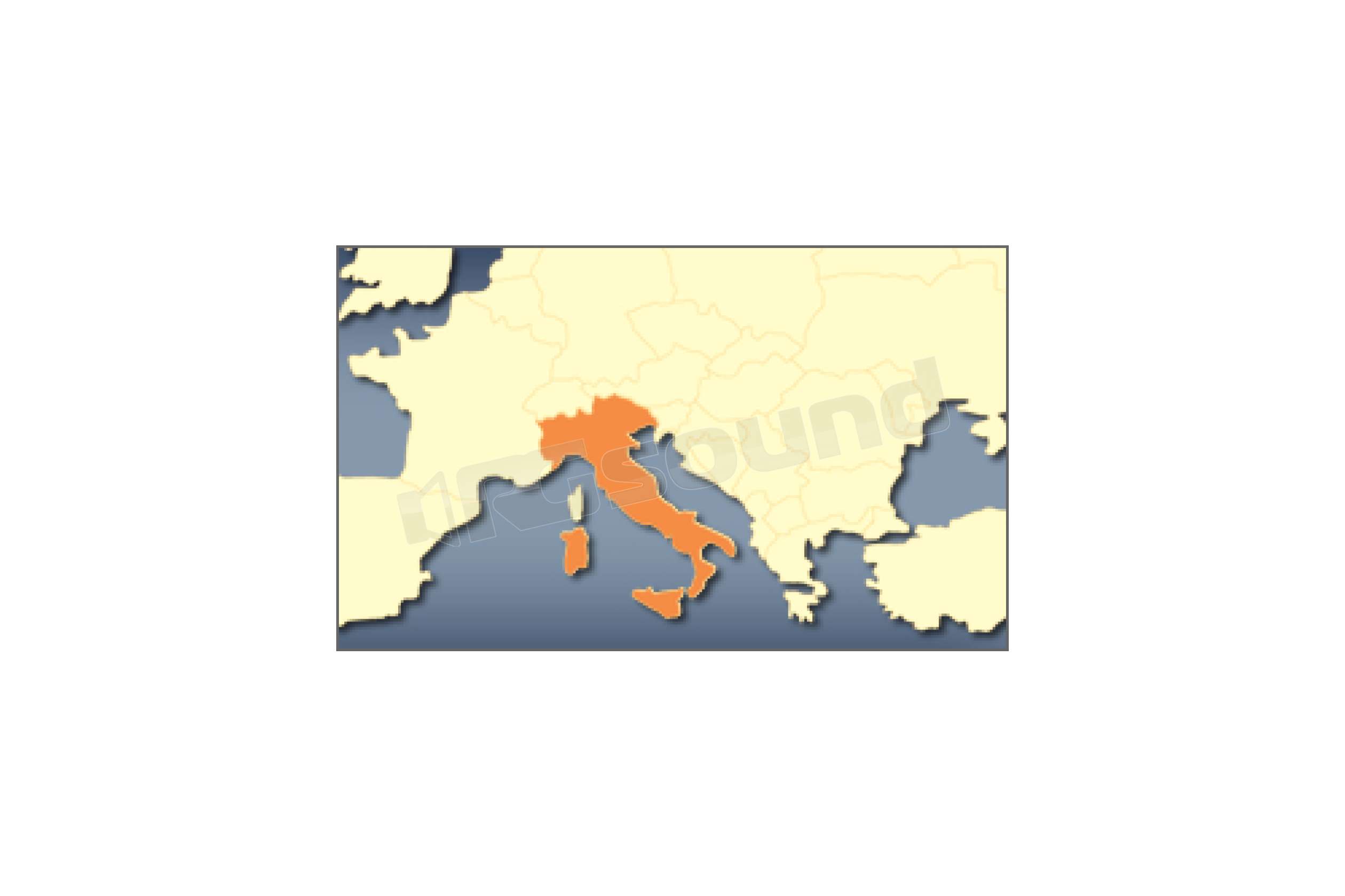 AV Map Mappa Italia per Geosat 6, Geosat 5, Geosat 4/2C e Geosat 2, Mo