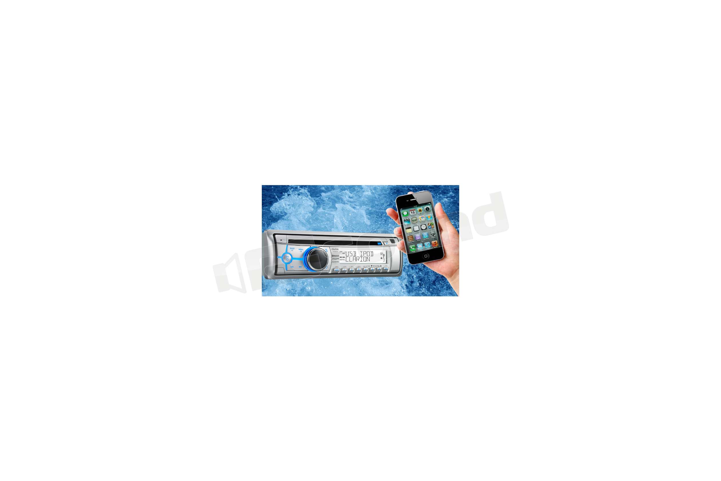 Clarion M303 RICEVITORE BLUETOOTH - CD - USB - MP3 - WMA MARINO | Sorg