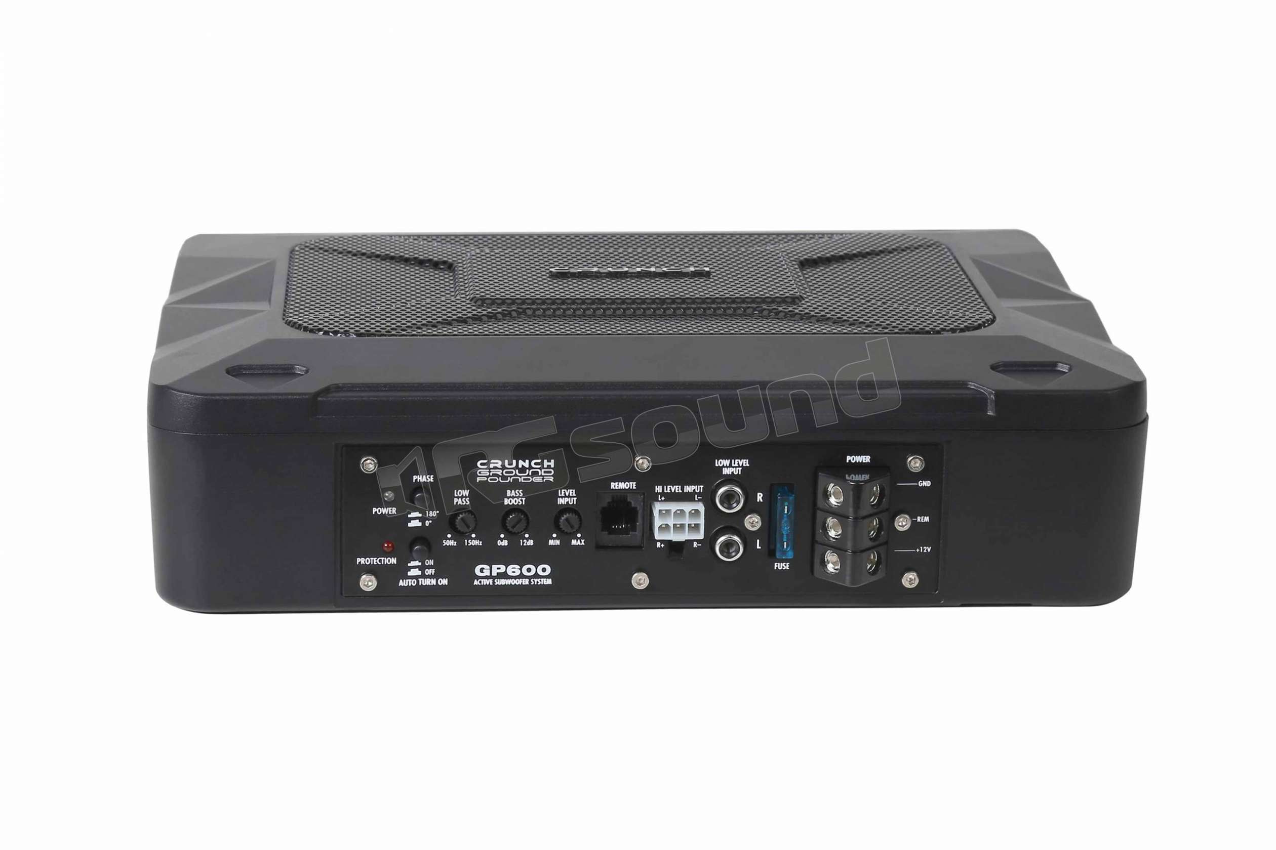 Crunch GP600 Subwoofer attivo sotto sedile da 100 Watts RMS | Subwoofe