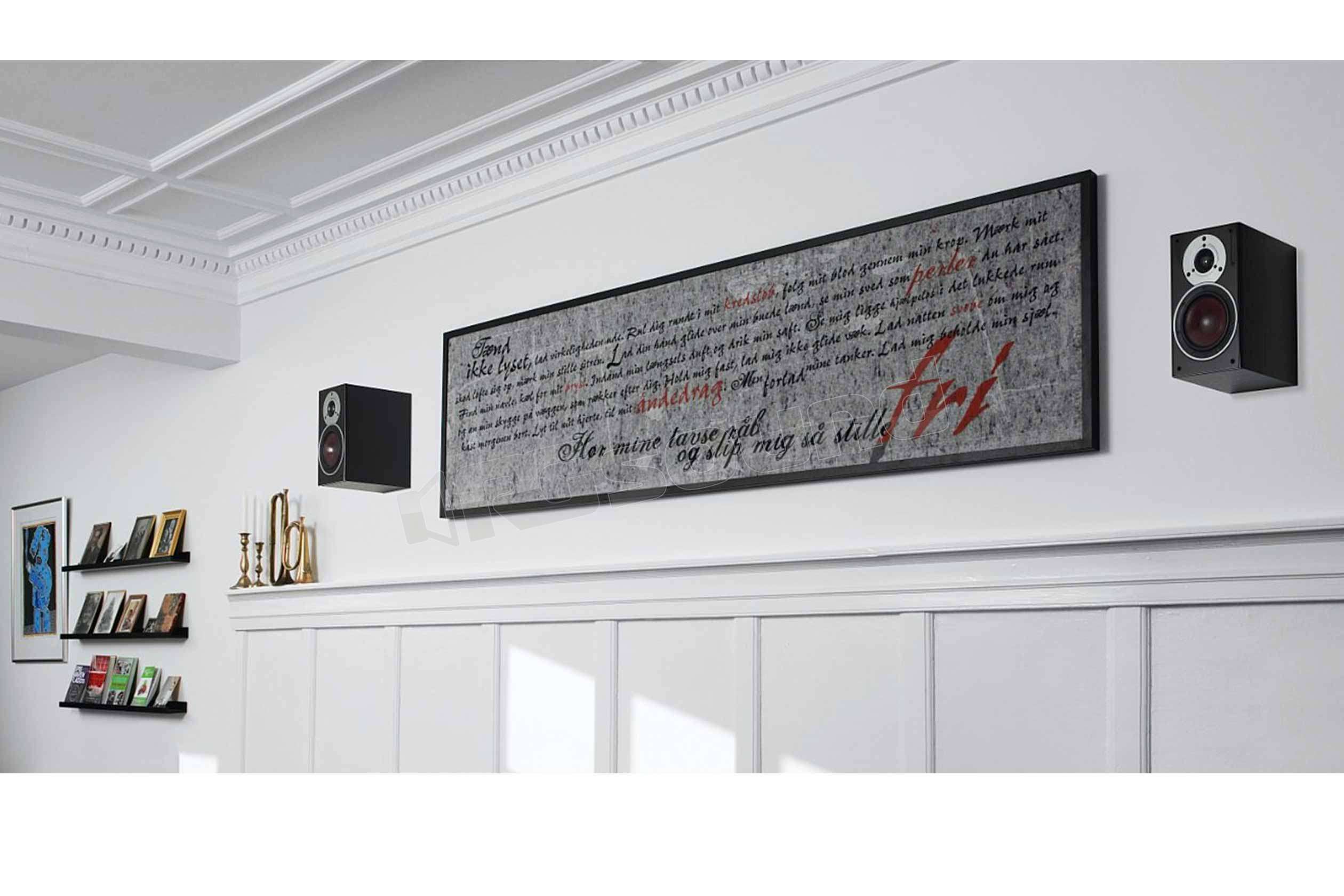 DALI ZENSOR 1 Black Ash diffusore a 2 vie con finitura vinile nero | D