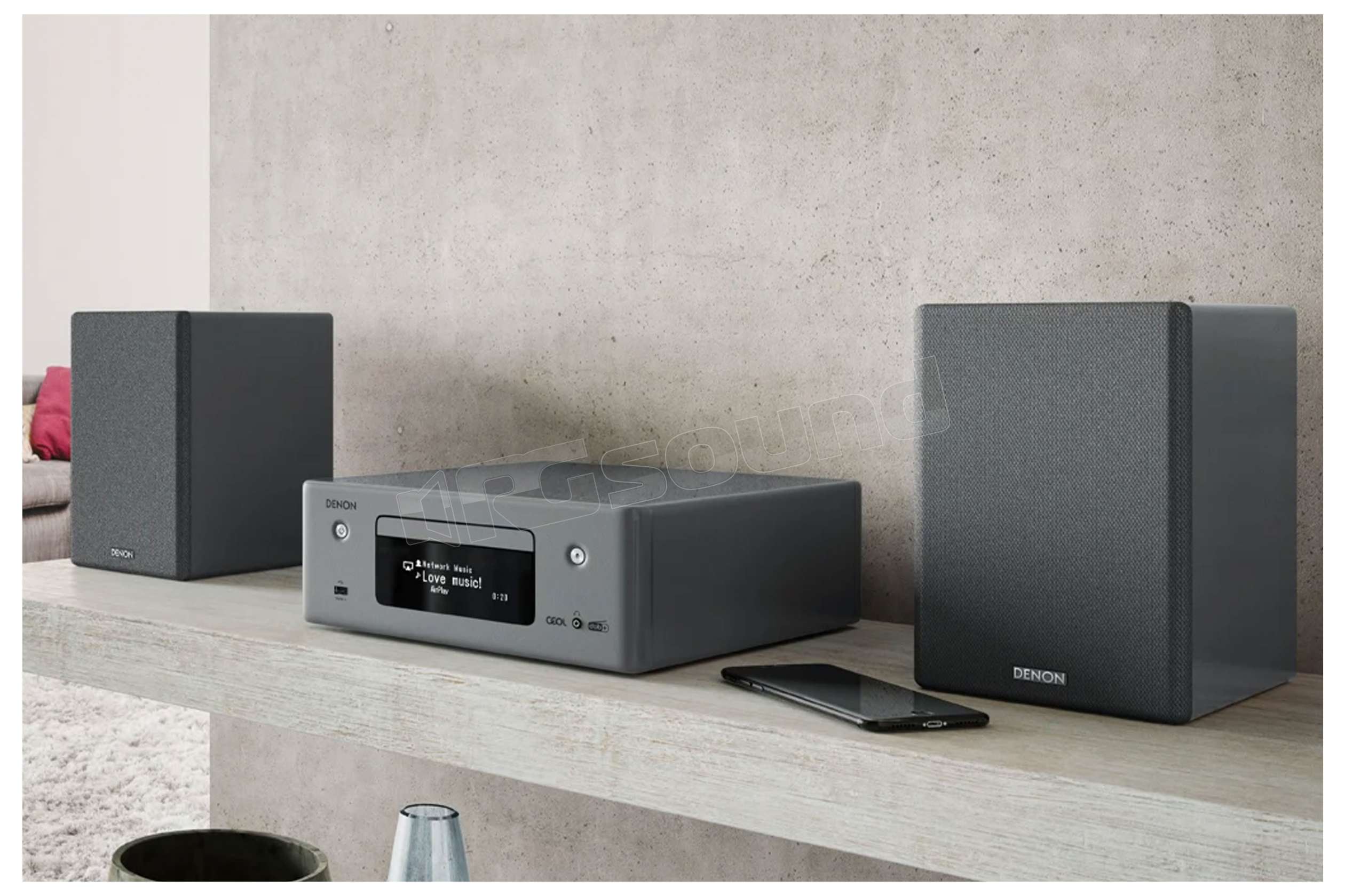 Denon RCDN11DAB CEOL N11 DAB Sistema audio amplificato Colore Grigio