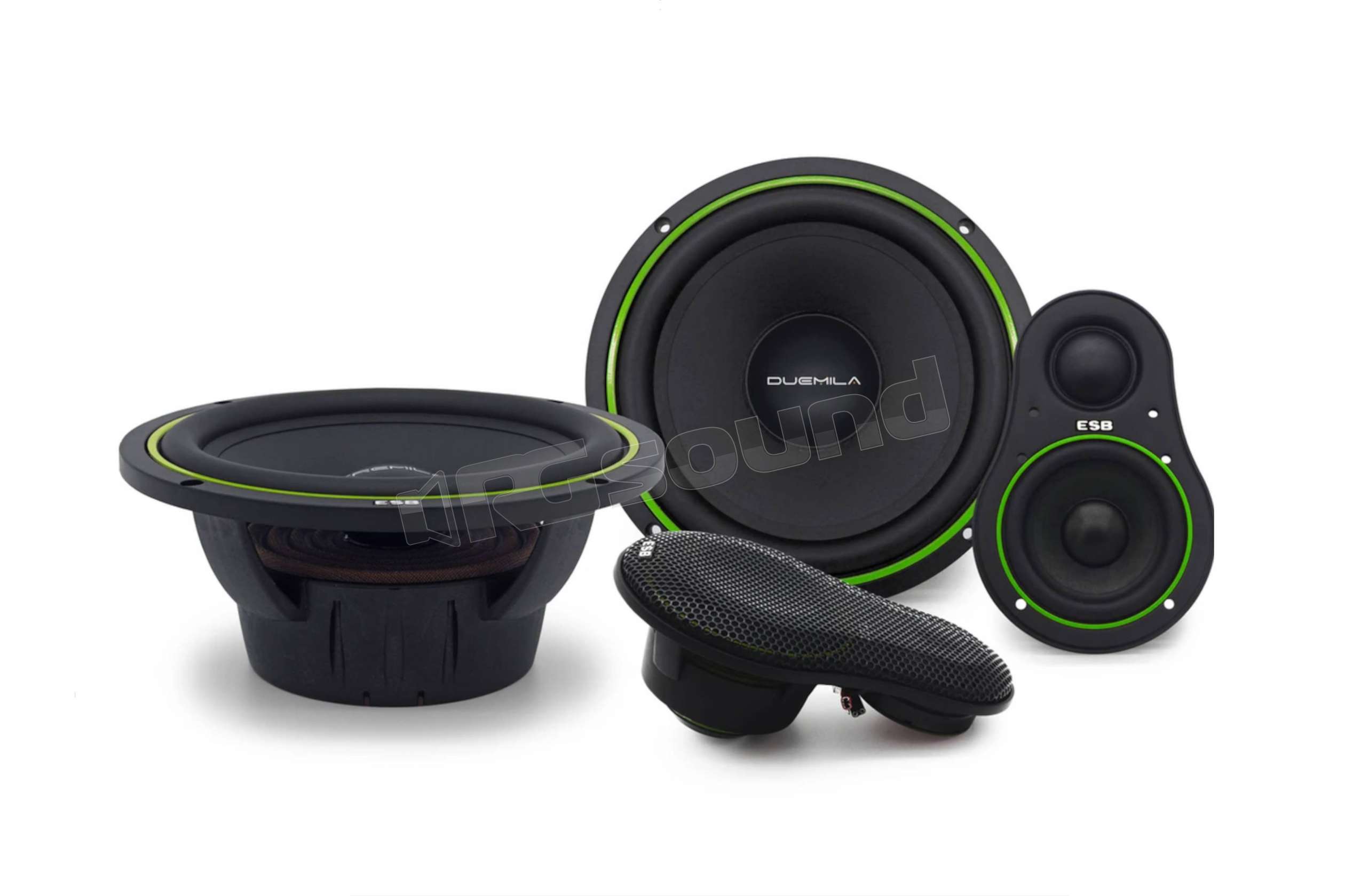 ESB car audio 2.6K3U Sistema di altoparlanti a 3 vie con UMA | Sistemi