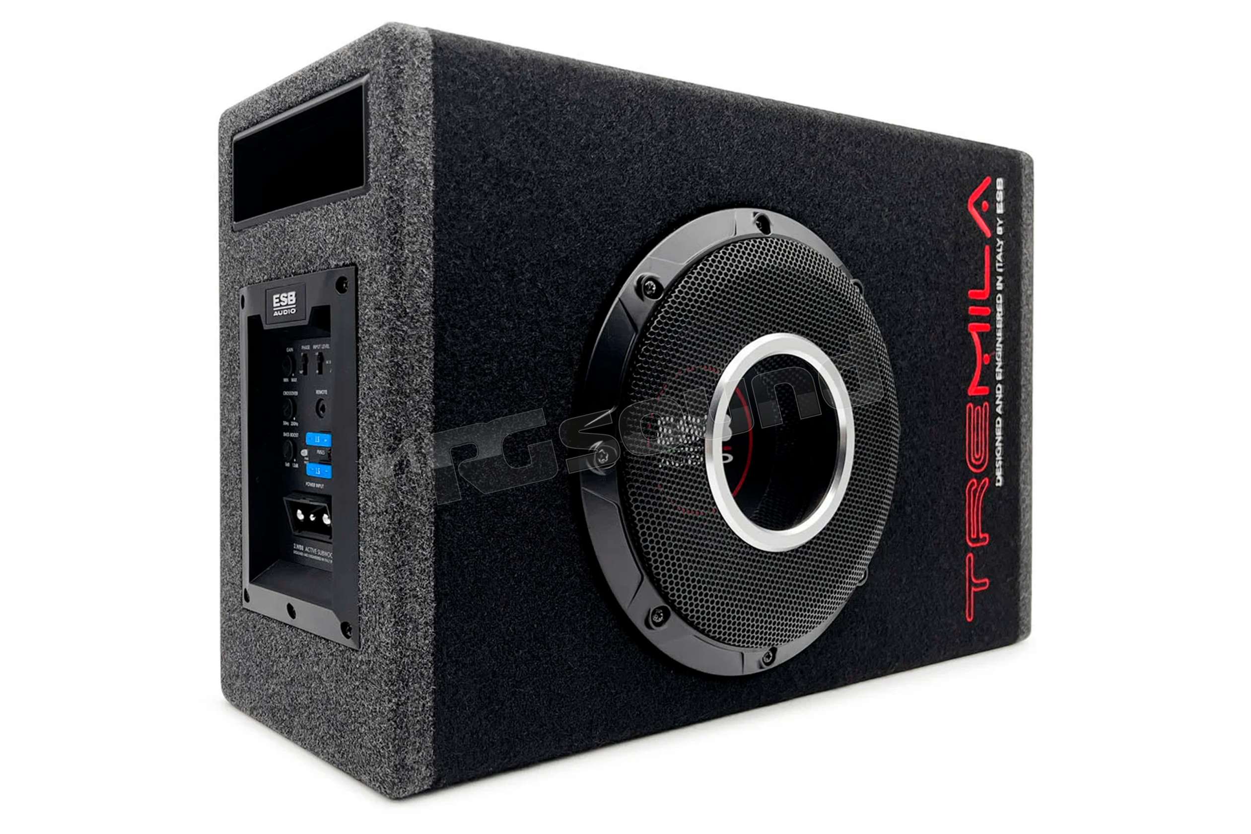ESB car audio 3.WB8 G Subwoofer attivo in cassa slim da 8" | Subwoofer