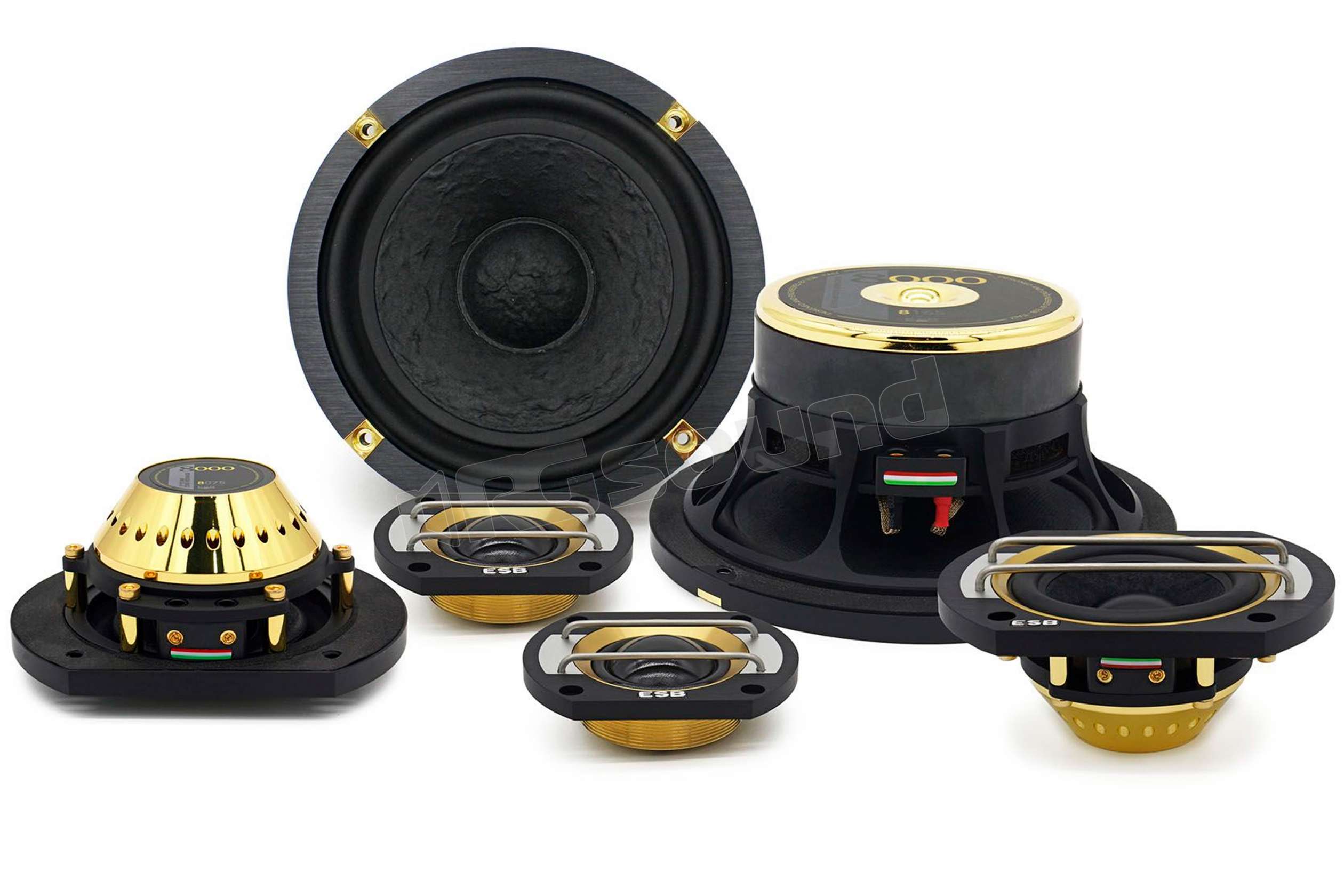 ESB car audio 8.6K3S Kit altoparlanti high-end a 3 vie Serie 8000 | Si