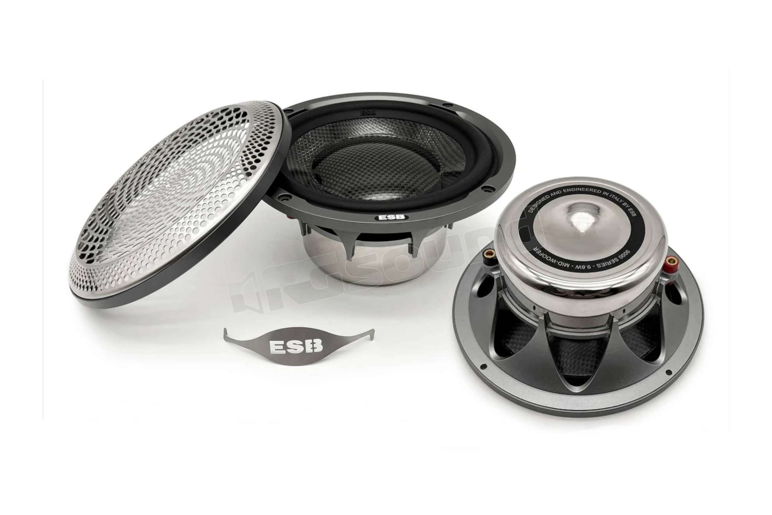 ESB car audio 9.6W Mid-Woofer di fascia alta da 165 mm Serie 9000 | Al