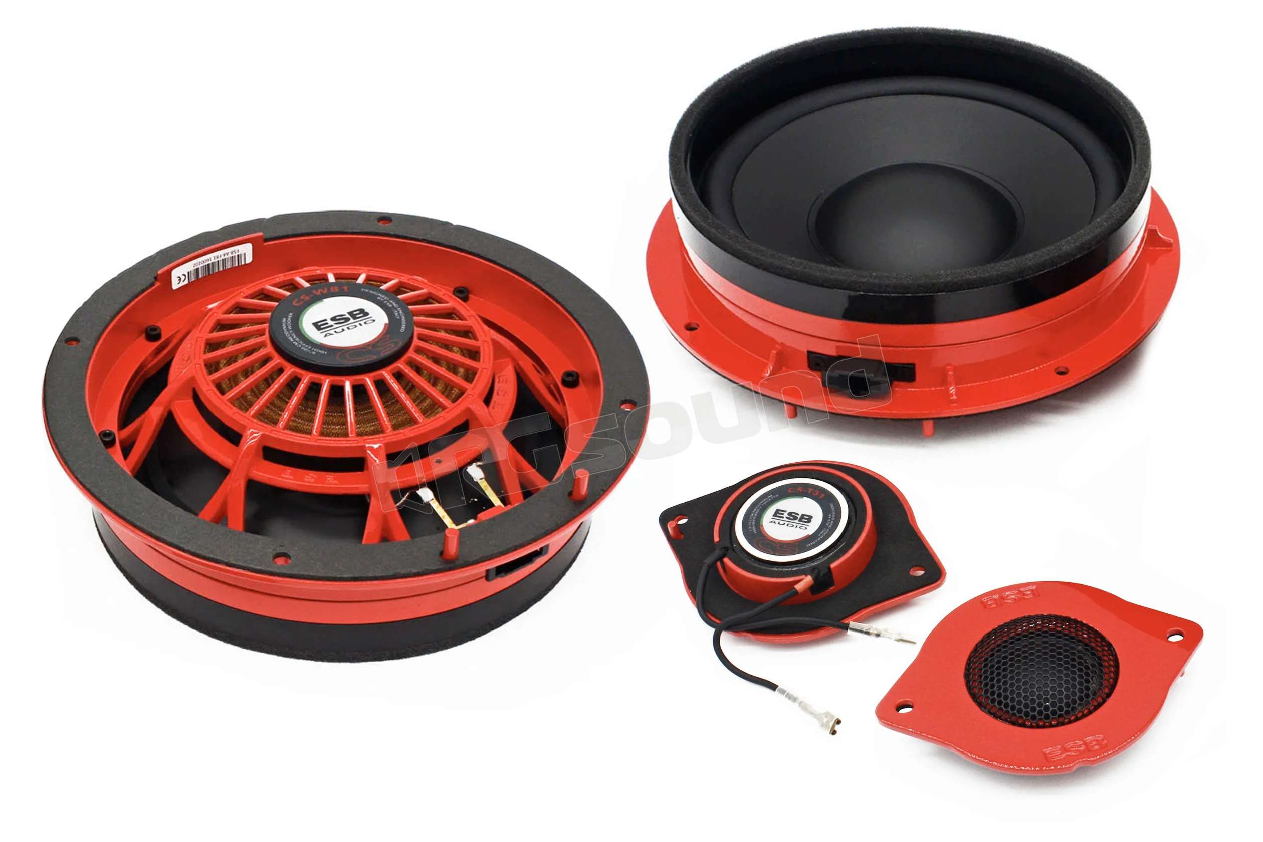 ESB car audio A4 Front 200 Sistema altoparlanti dedicato per anteriore