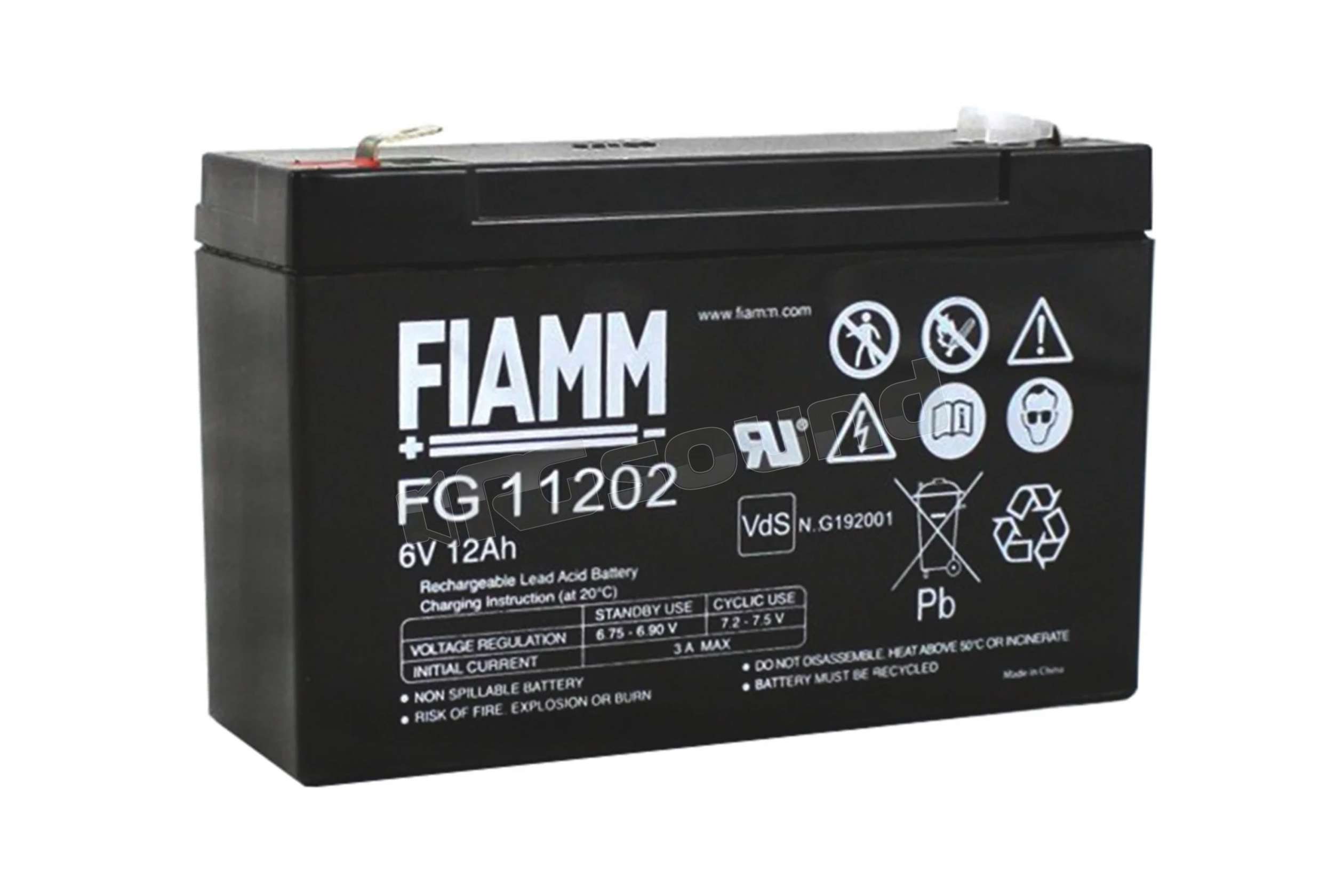 Fiamm FG11202 | Batterie per avviamento e servizi - Batterie GEL AGM