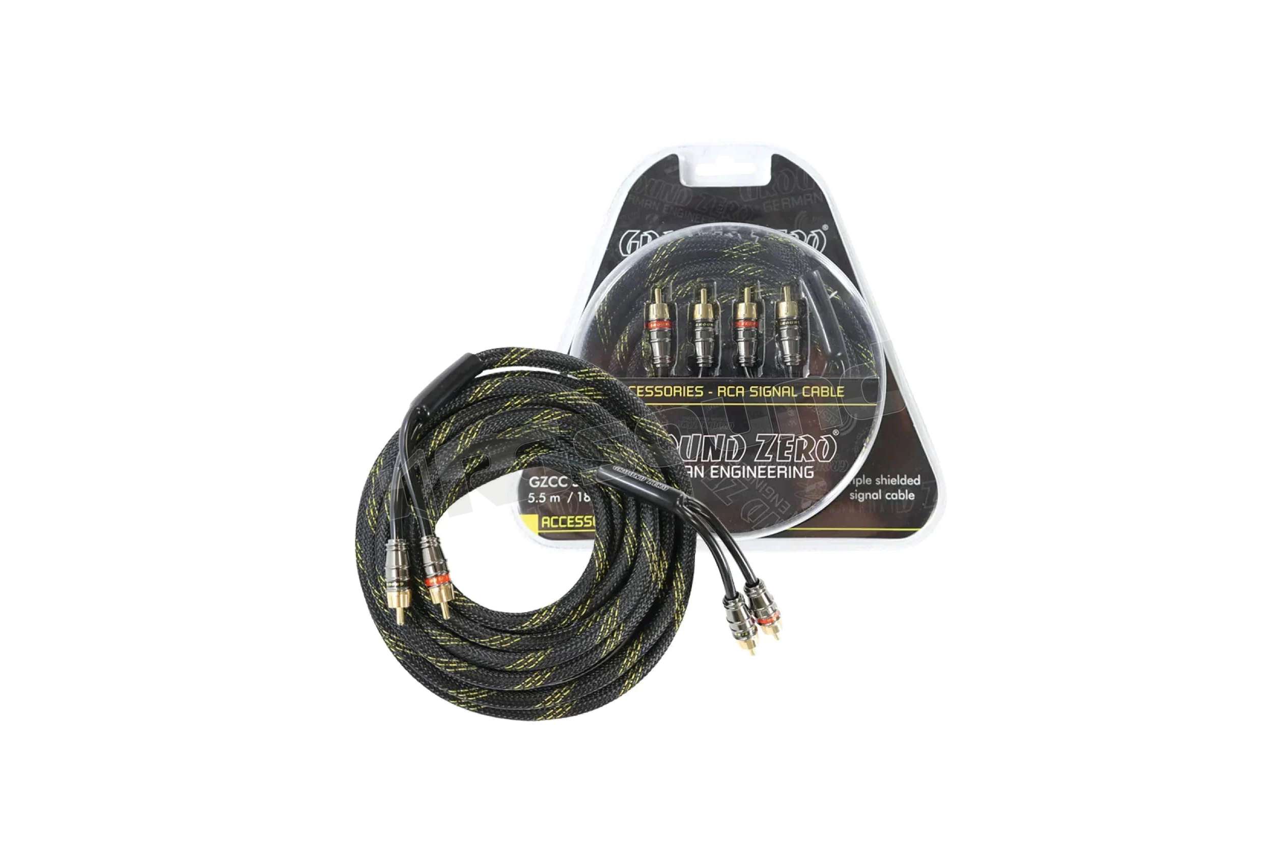 Ground Zero GZCC 1.0X-TP cavo RCA placcato in oro di 1 metri | Cablagg