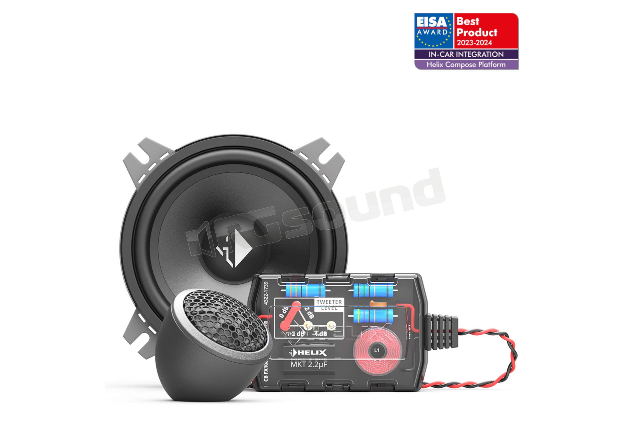 Helix CB K100.2-S3 Compose Basic - Kit di diffusori 100 mm a 2 vie | S