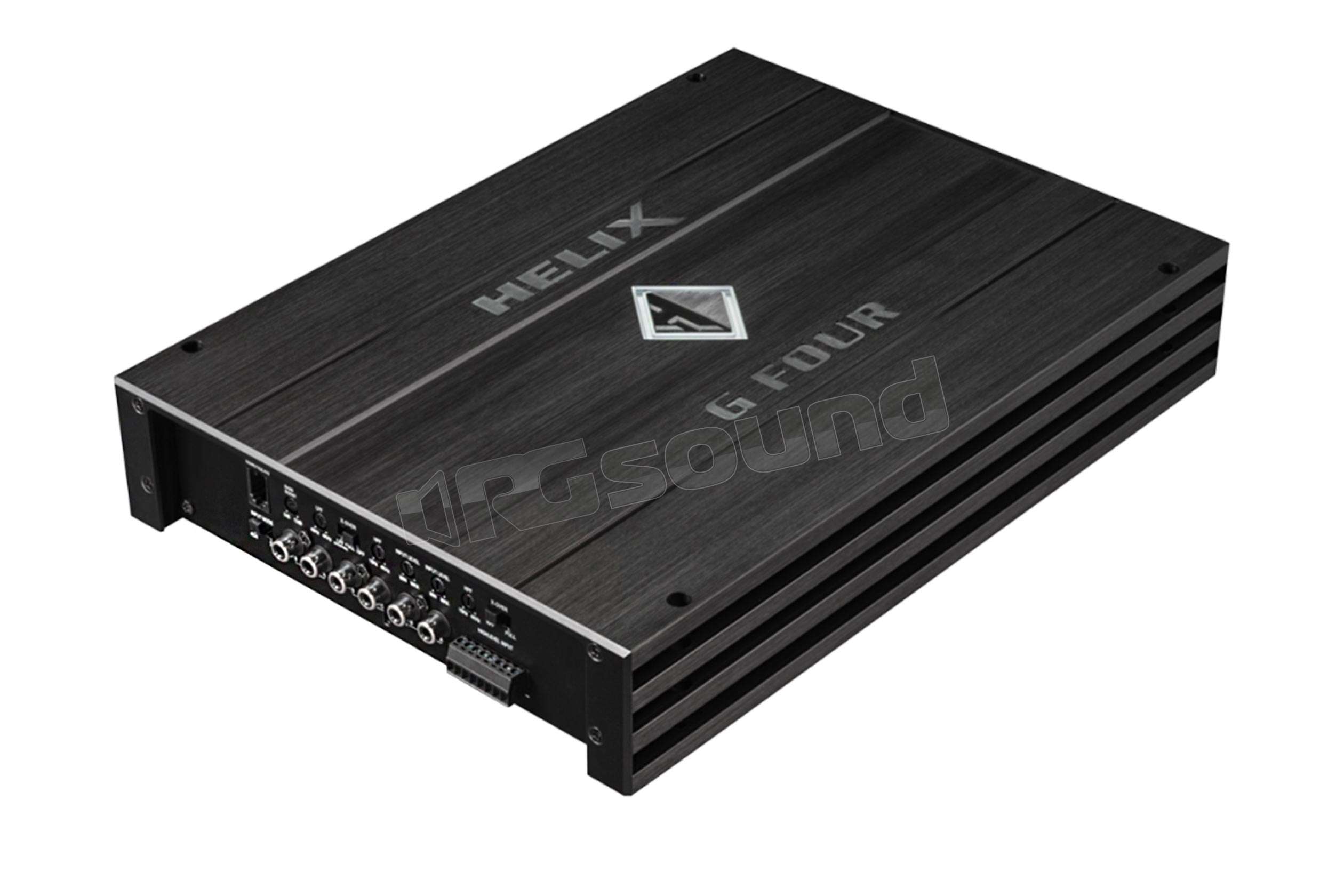 Helix G FOUR amplificatore a 4 canali con crossover attivo integrato