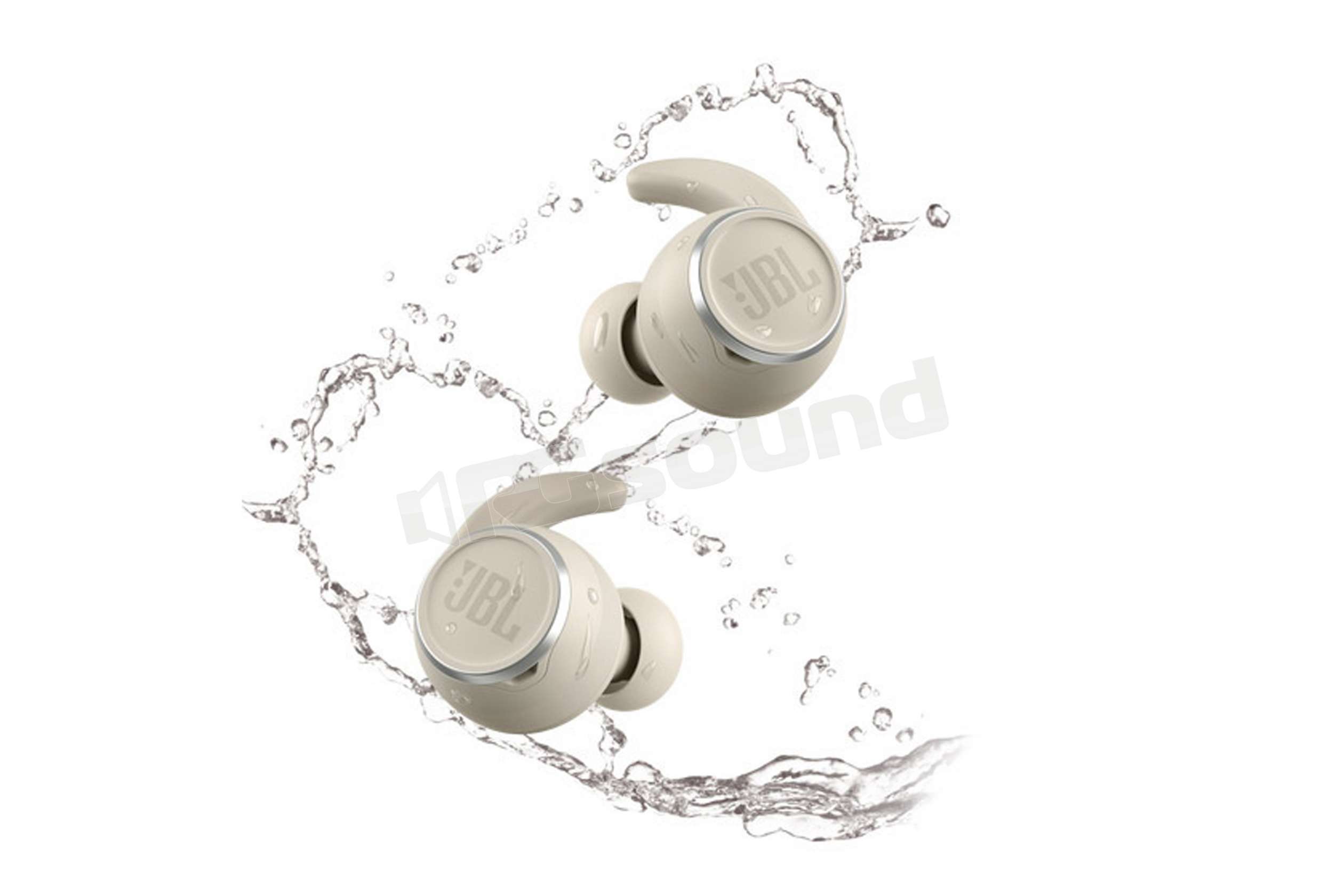 JBL Reflect Mini NC auricolari bianchi Bluetooth resistenti ad acqua e