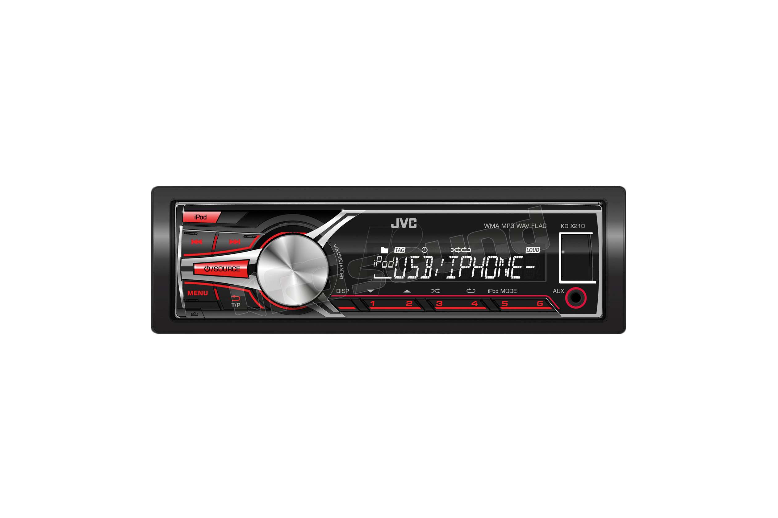 JVC KD-X210 | Autoradio 1 din e 2 din Car stereo - Autoradio 1 e 2 Di
