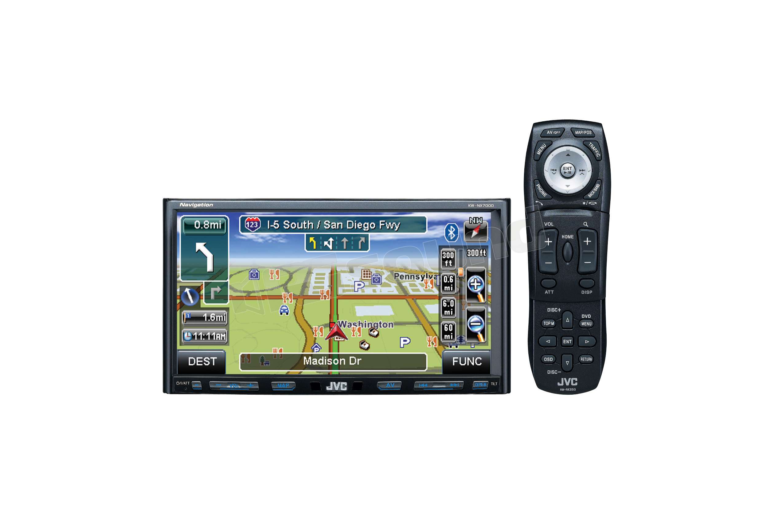 JVC KW-NX7000 - con mappe aggiornate a maggio 2010 | Monitor auto 1 e