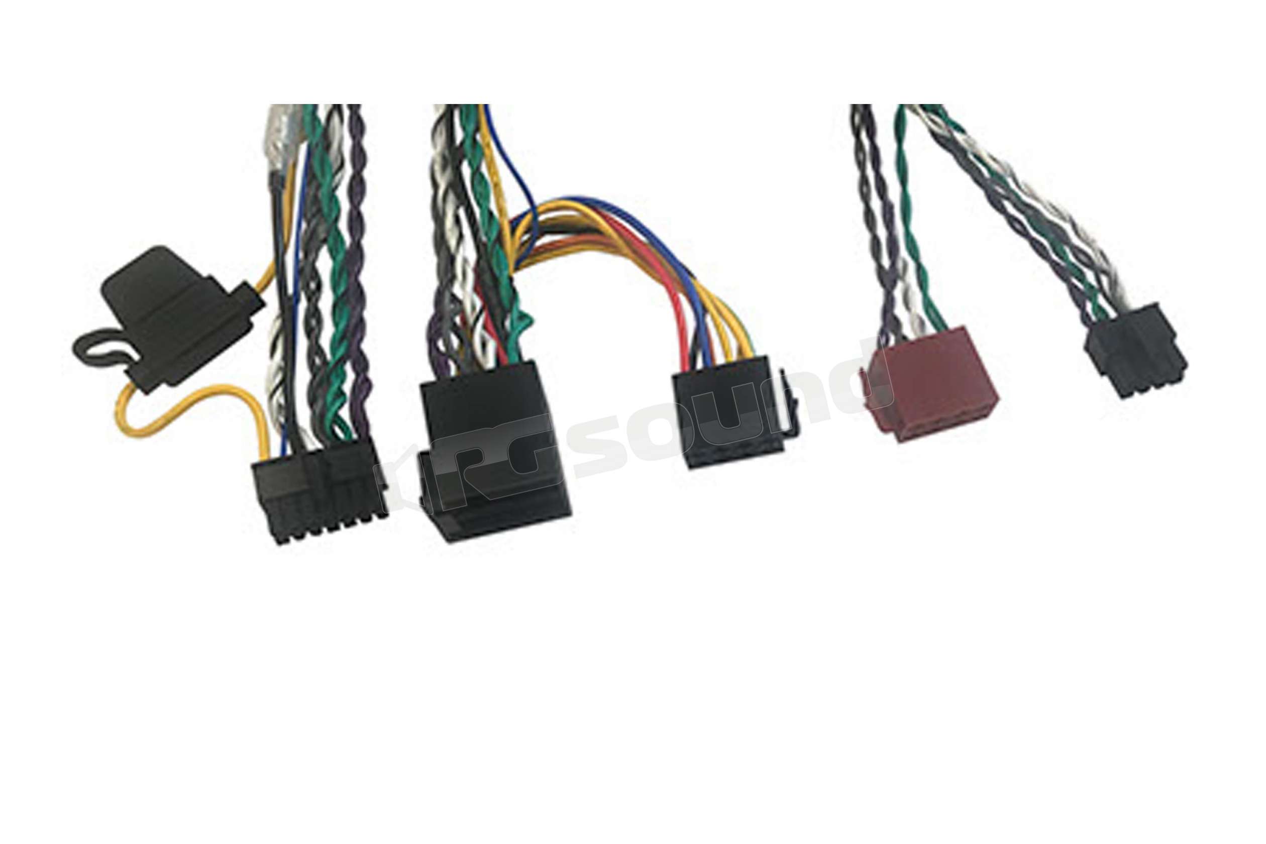 Kicker KEY180.4PP mini amplificatore con DSP e cavo ISO Plug & Play