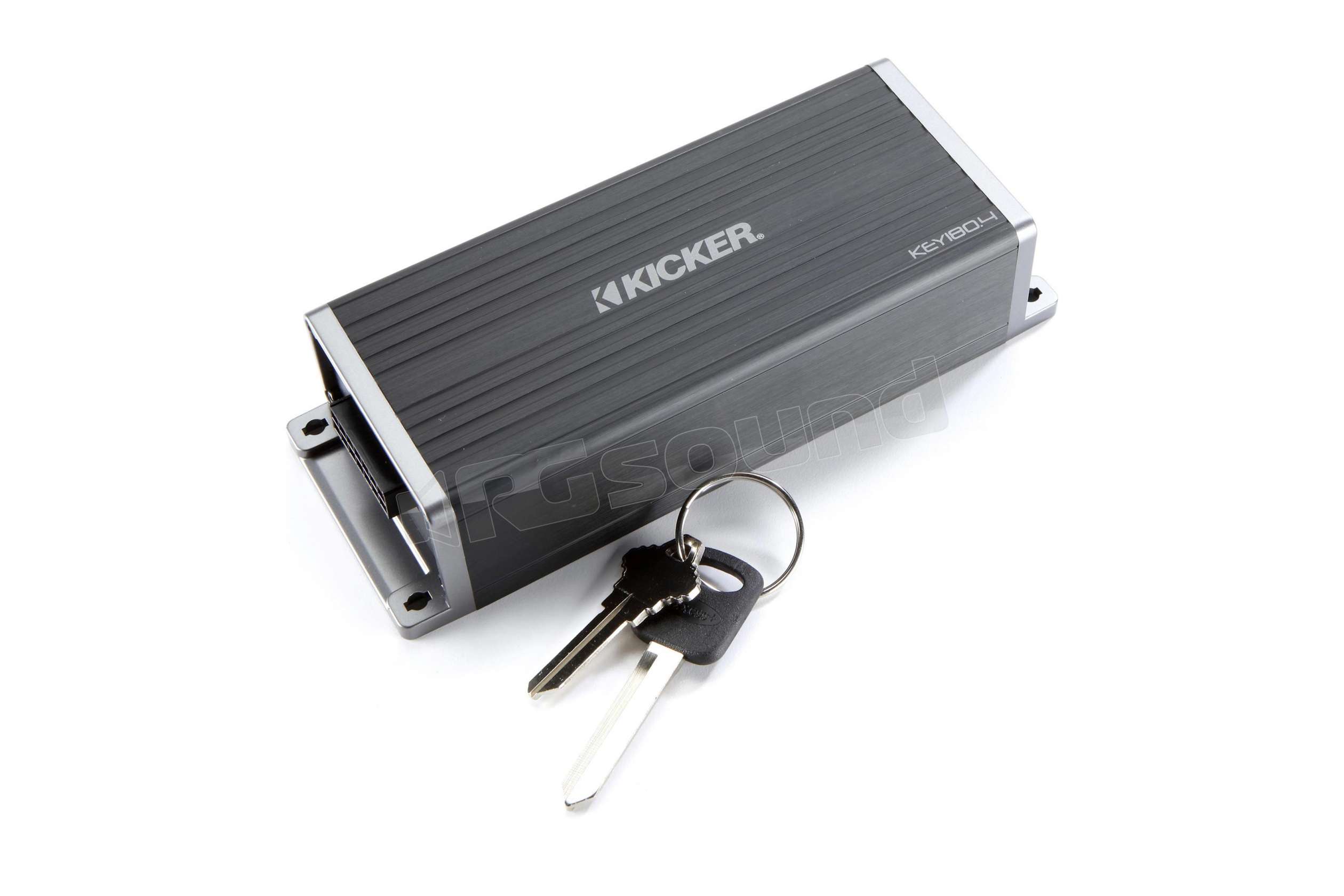 Kicker KEY180.4PP mini amplificatore con DSP e cavo ISO Plug & Play
