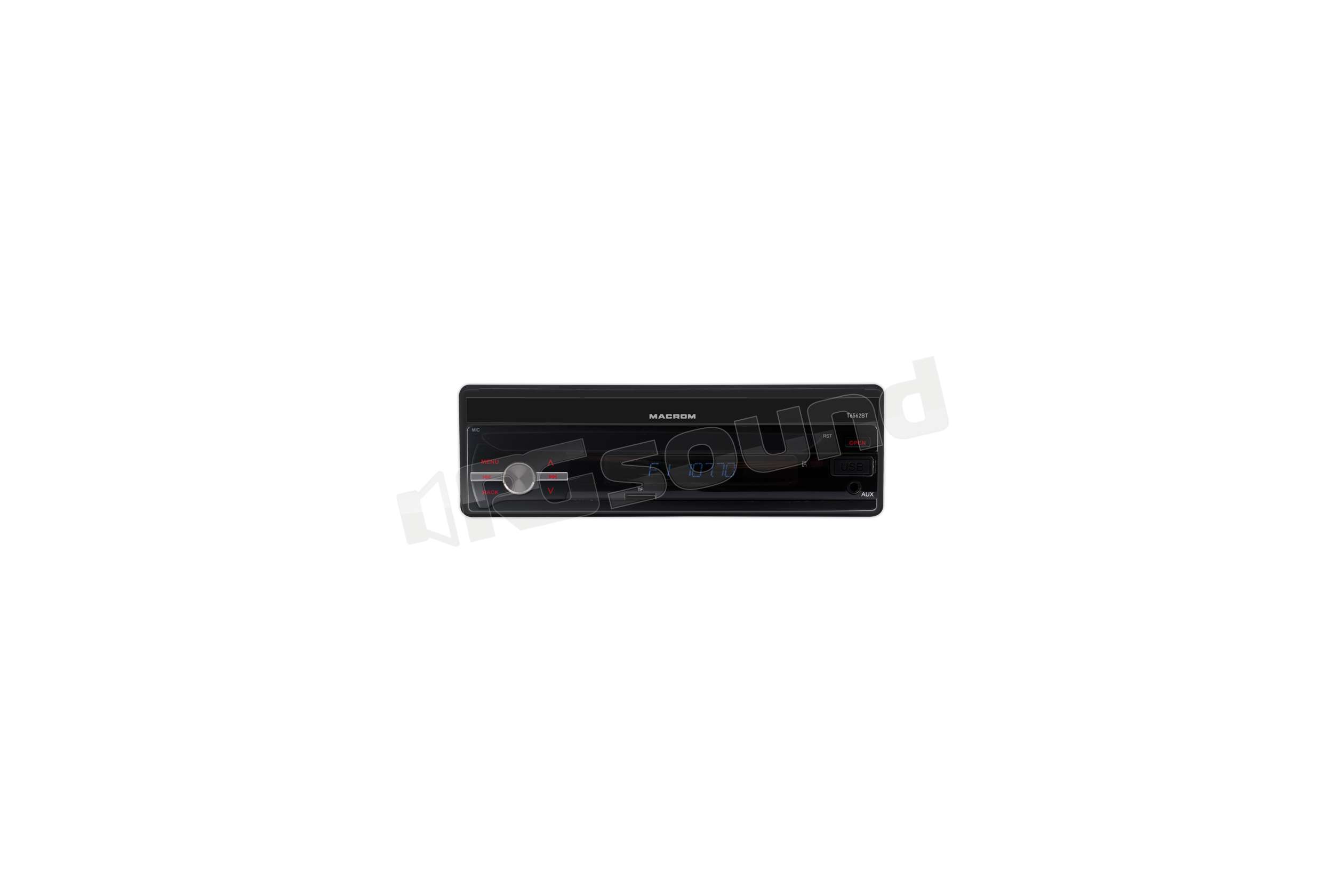 Macrom T6562BT Monitor Multimediale Android 1 DIN con retrofit USB DAB