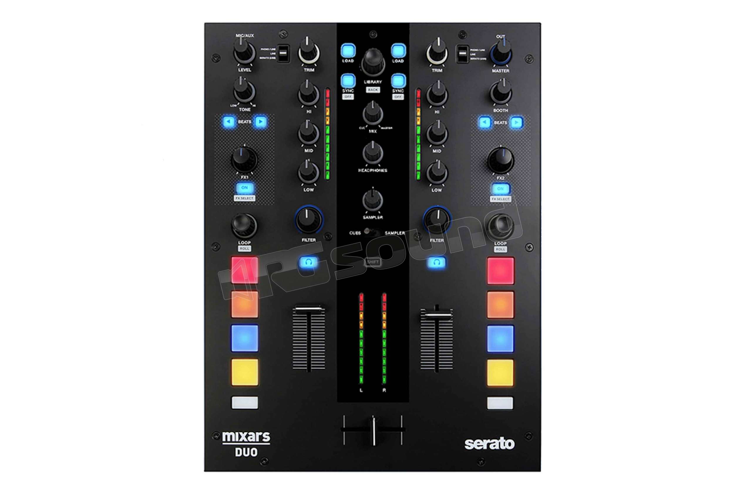 Mixars DUO MKII mixer a 2 canali Serato DJ | Prodotti professionali DJ