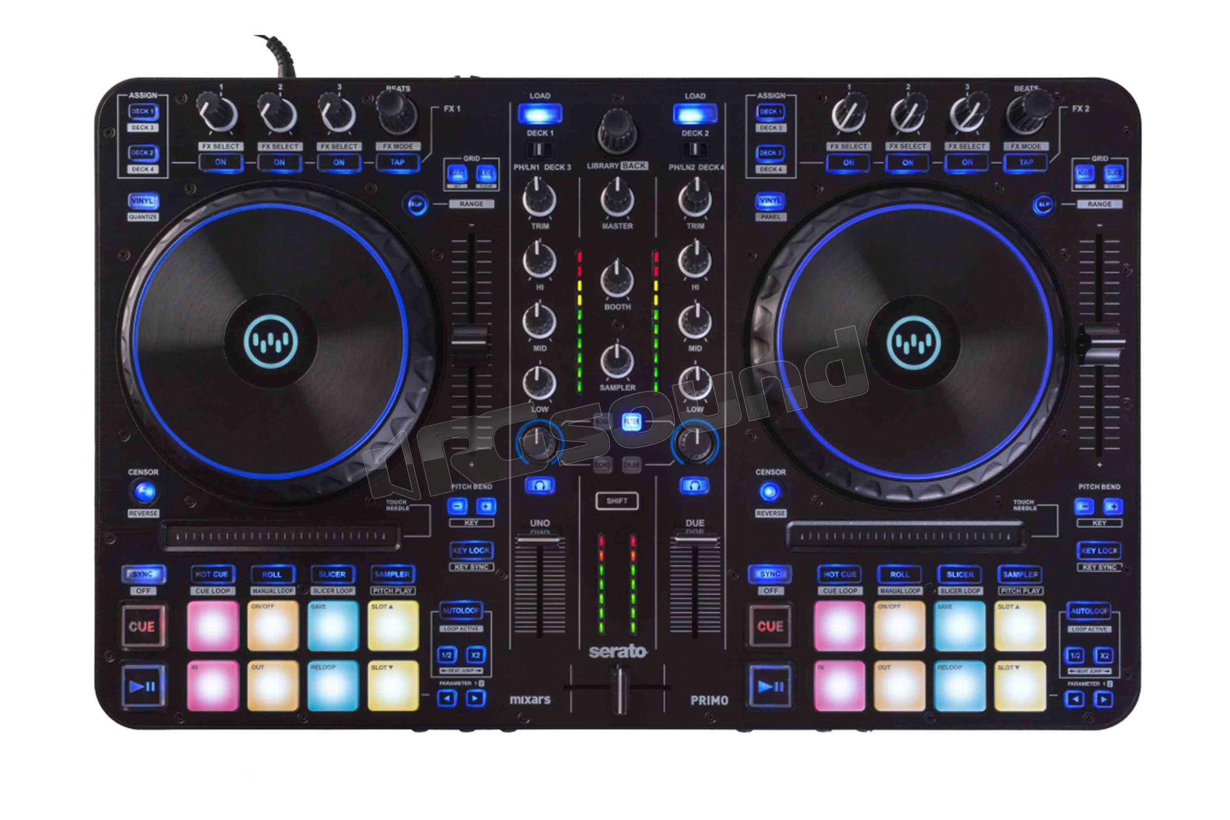 Mixars PRIMO controller mixer con effetti per Serato Dj | Prodotti pro