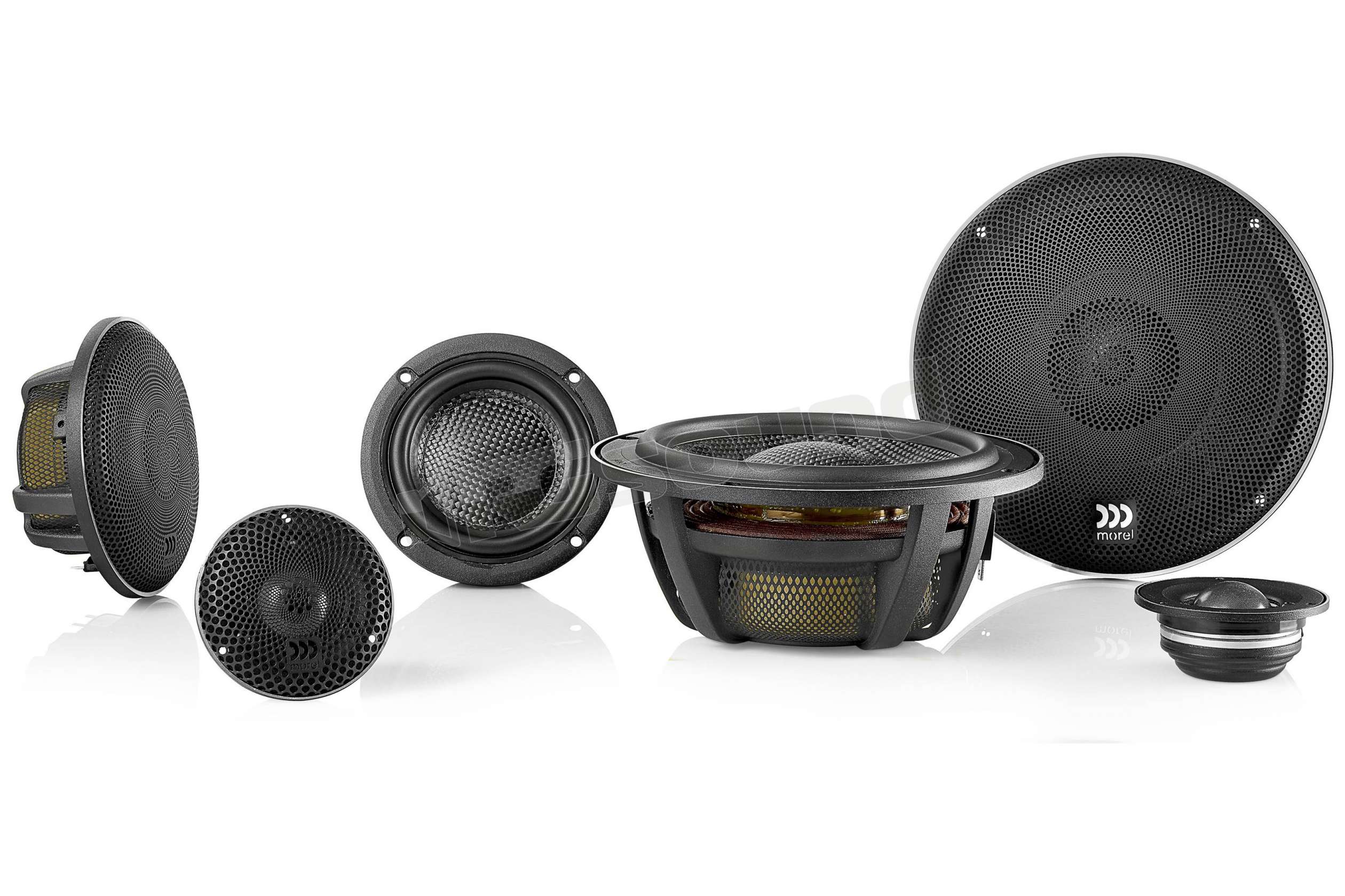 Morel ELATE CARBON PRO 63A sistema di altoparlanti attivo a 3 vie HQ c