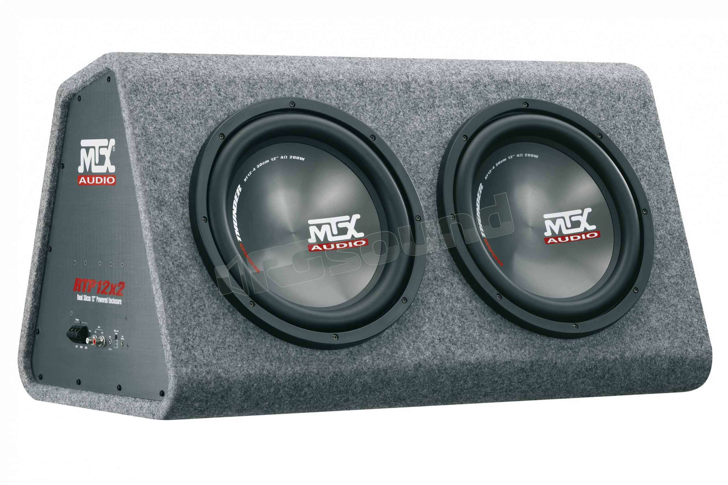 MTX audio RTP 12X2 due sub attivi 32cm in cassa | Subwoofer - Subwoofe