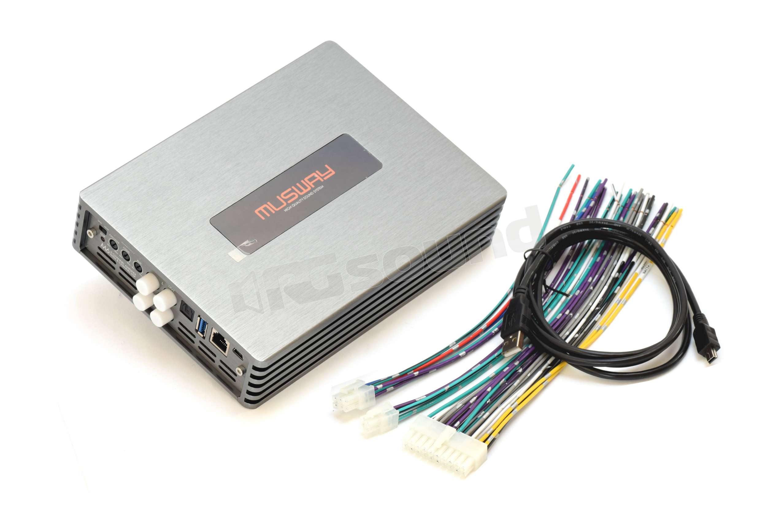 MUSWAY M6V3Evo Amplificatore classe D a 6 canali con DSP a 8 canali