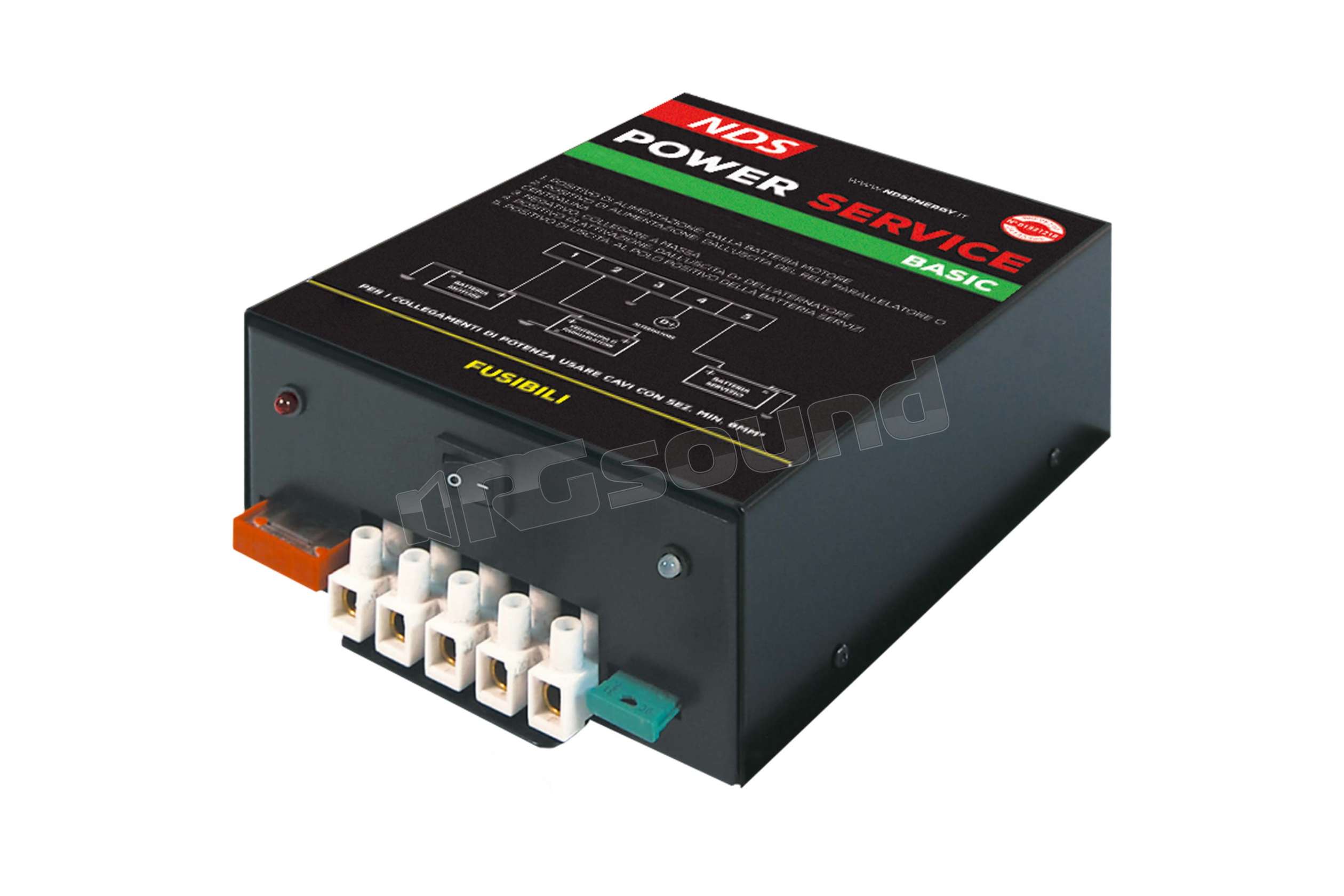 NDS Energy PWS 12-24 caricabatterie Power Service Basic - Camper e nau
