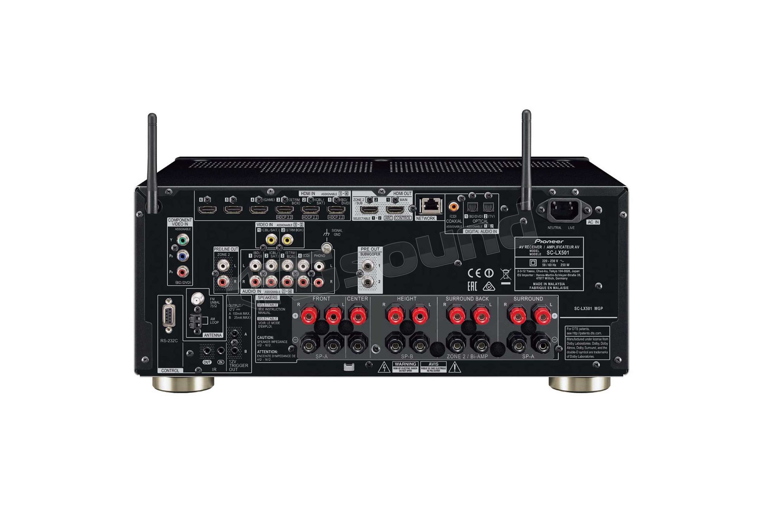 Pioneer SC-LX501-B | Diffusori Home e Home Theatre - Sintoamplificato