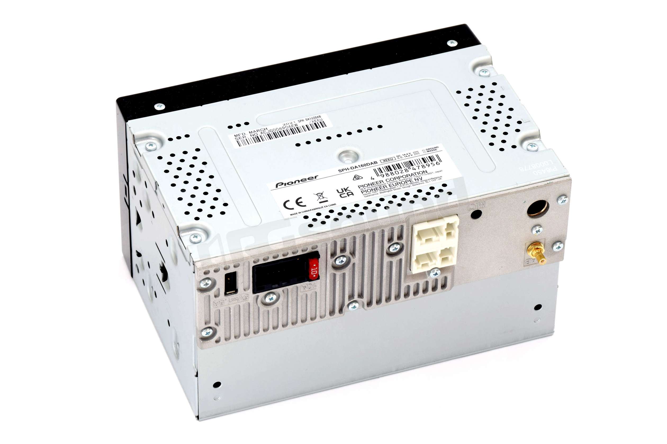 Pioneer SPH-DA160DAB nuovo monitor capacitivo Apple CarPlay e Android