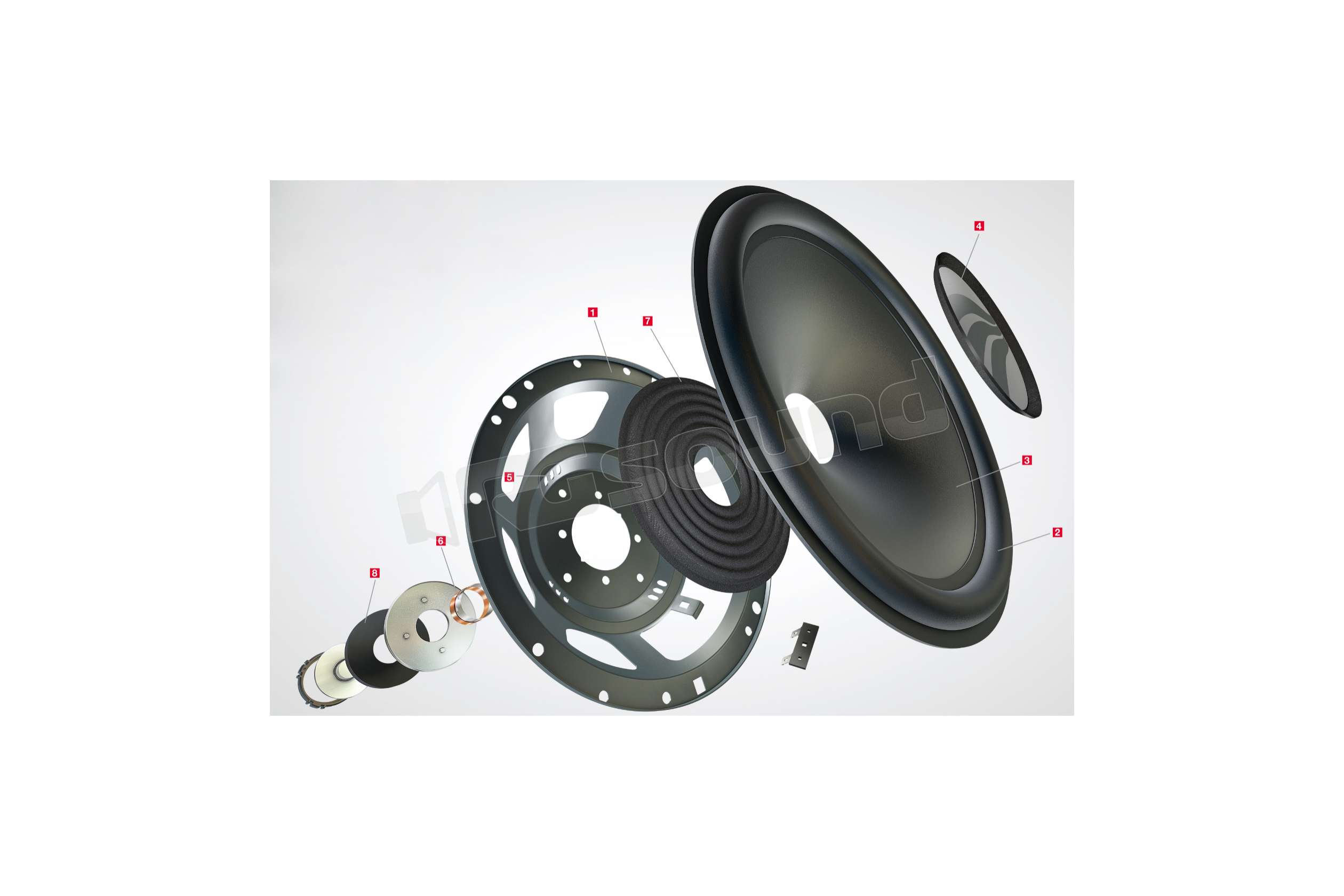 Rainbow DL-W6 woofer 16,5cm Dream line | Altoparlanti - Woofer e Midwo