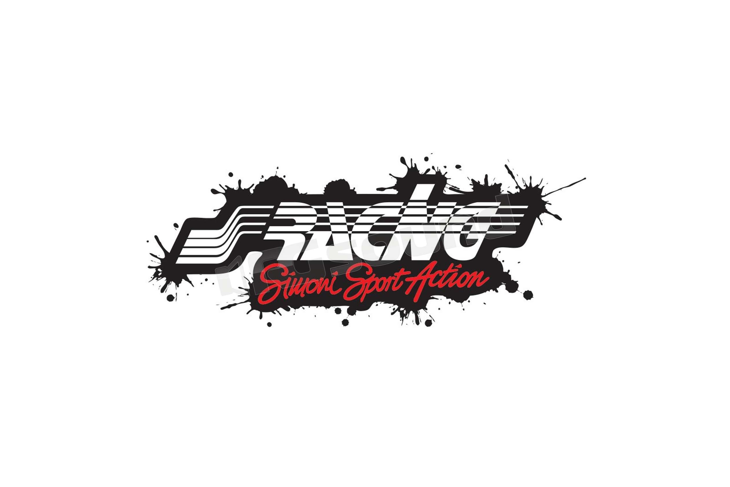 Simoni Racing SCS/SPOT adesivo logo Simoni Racing | Esterni - Prese d'