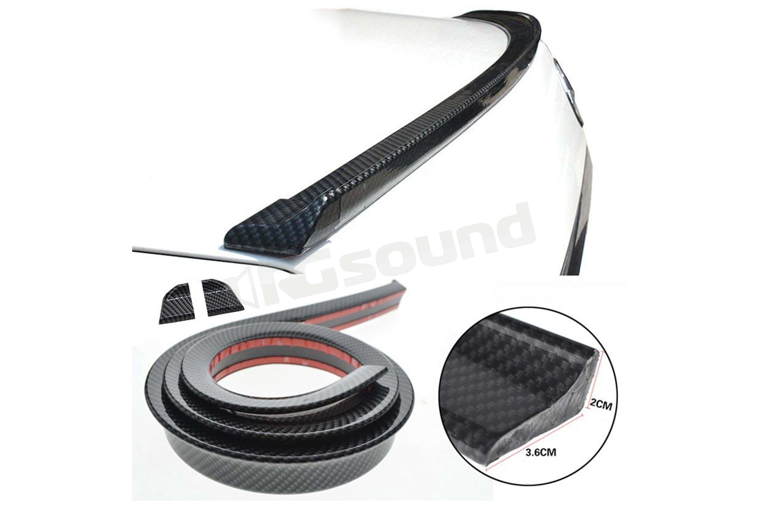 Simoni Racing SPC/C spoiler baule carbon look | Esterni - Materiali ri